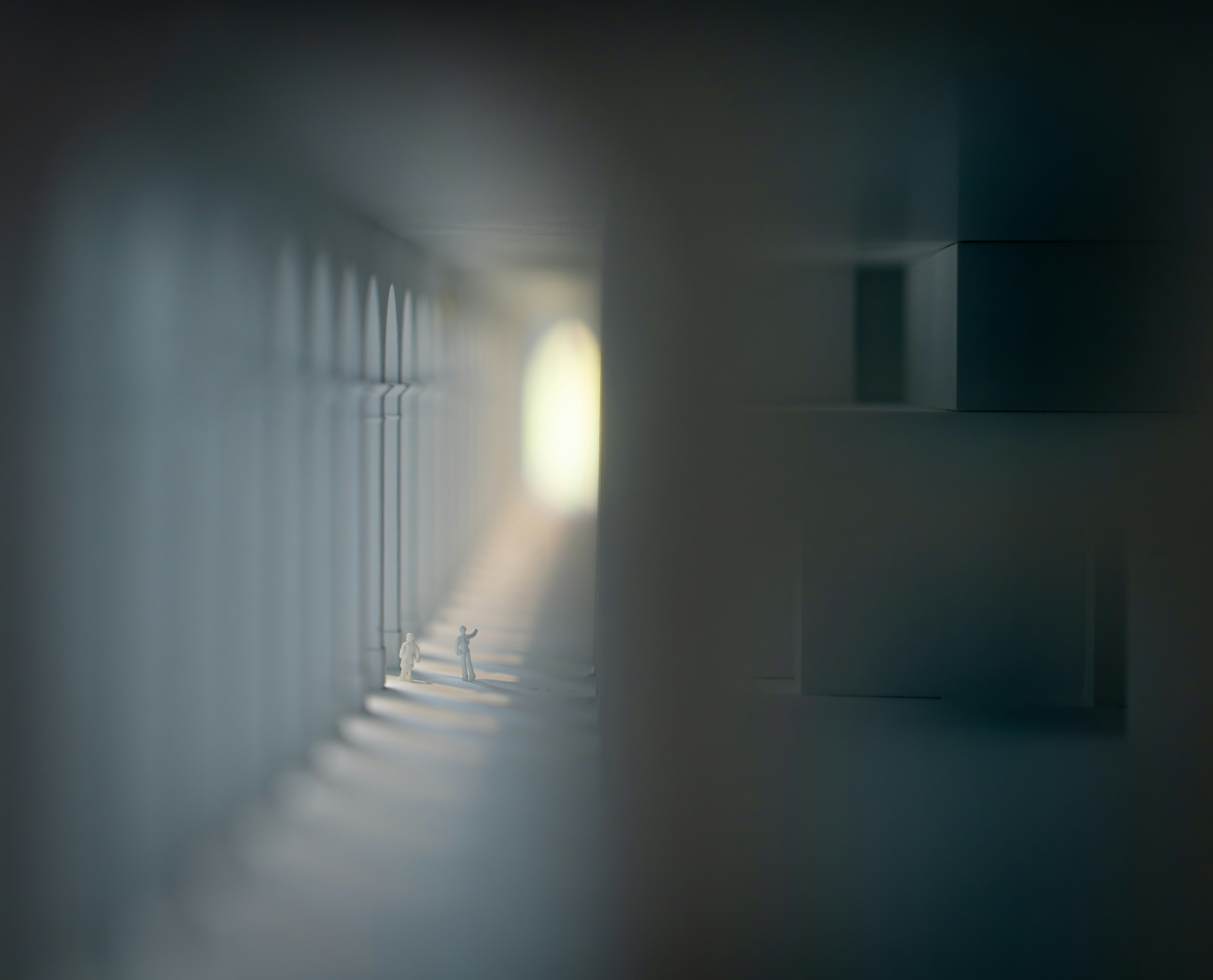Light at the End of the Corridor: Tiny Figures in a Monolithic Tunnel