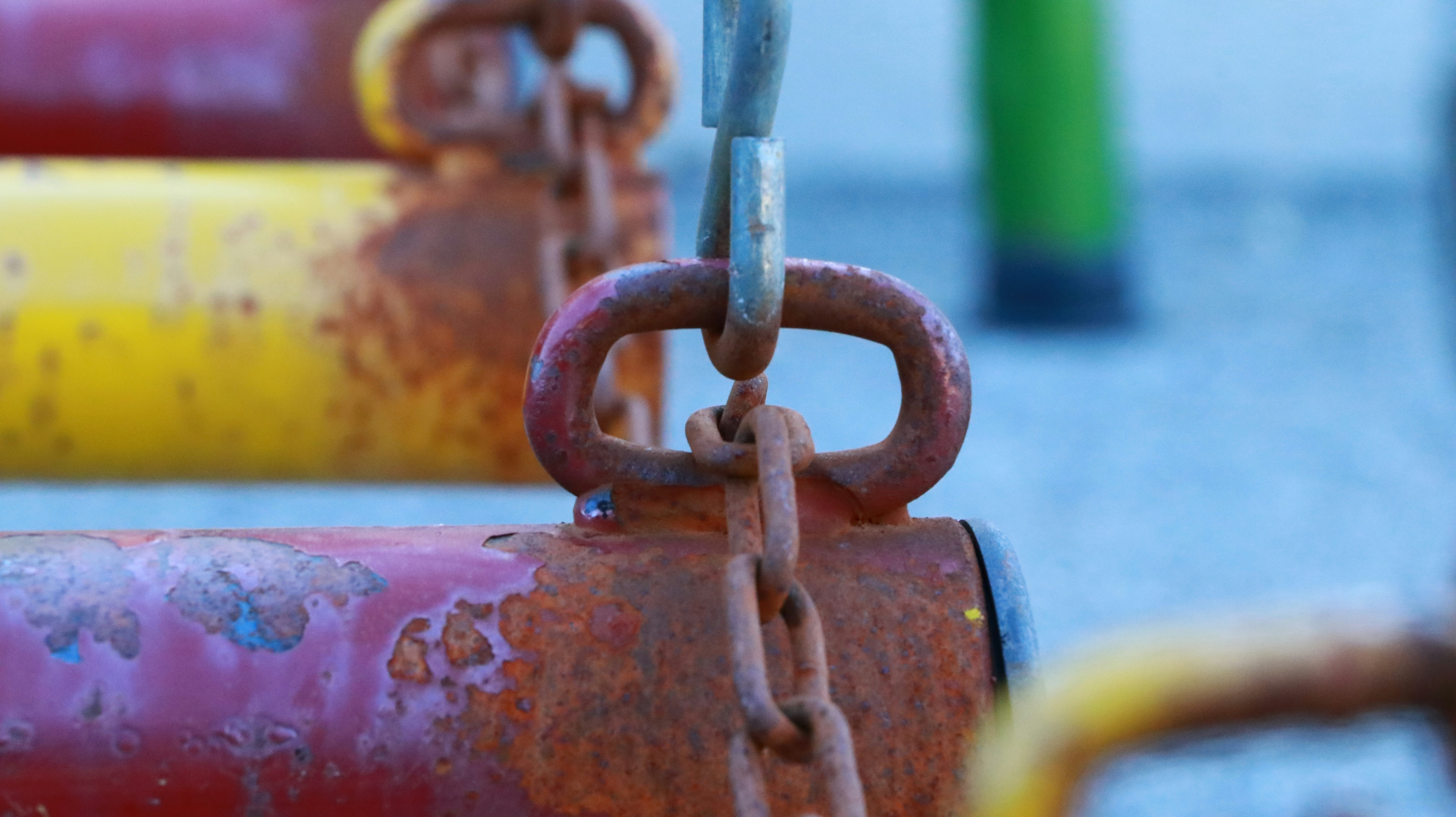 Rusted Chains and Faded Paint: Murals of the Marina