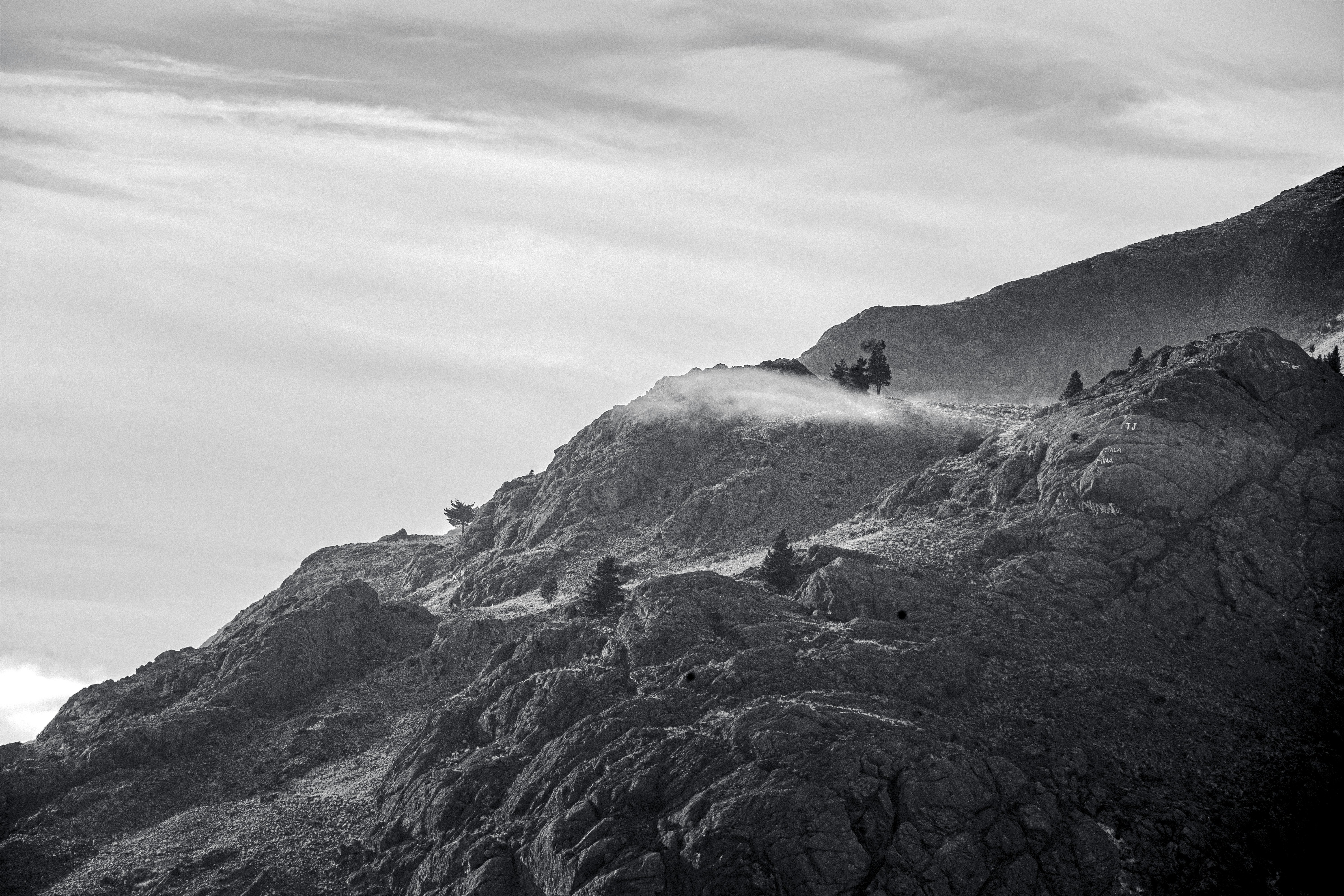 Ridgeline Drift: A Quiet, Misty Ascent