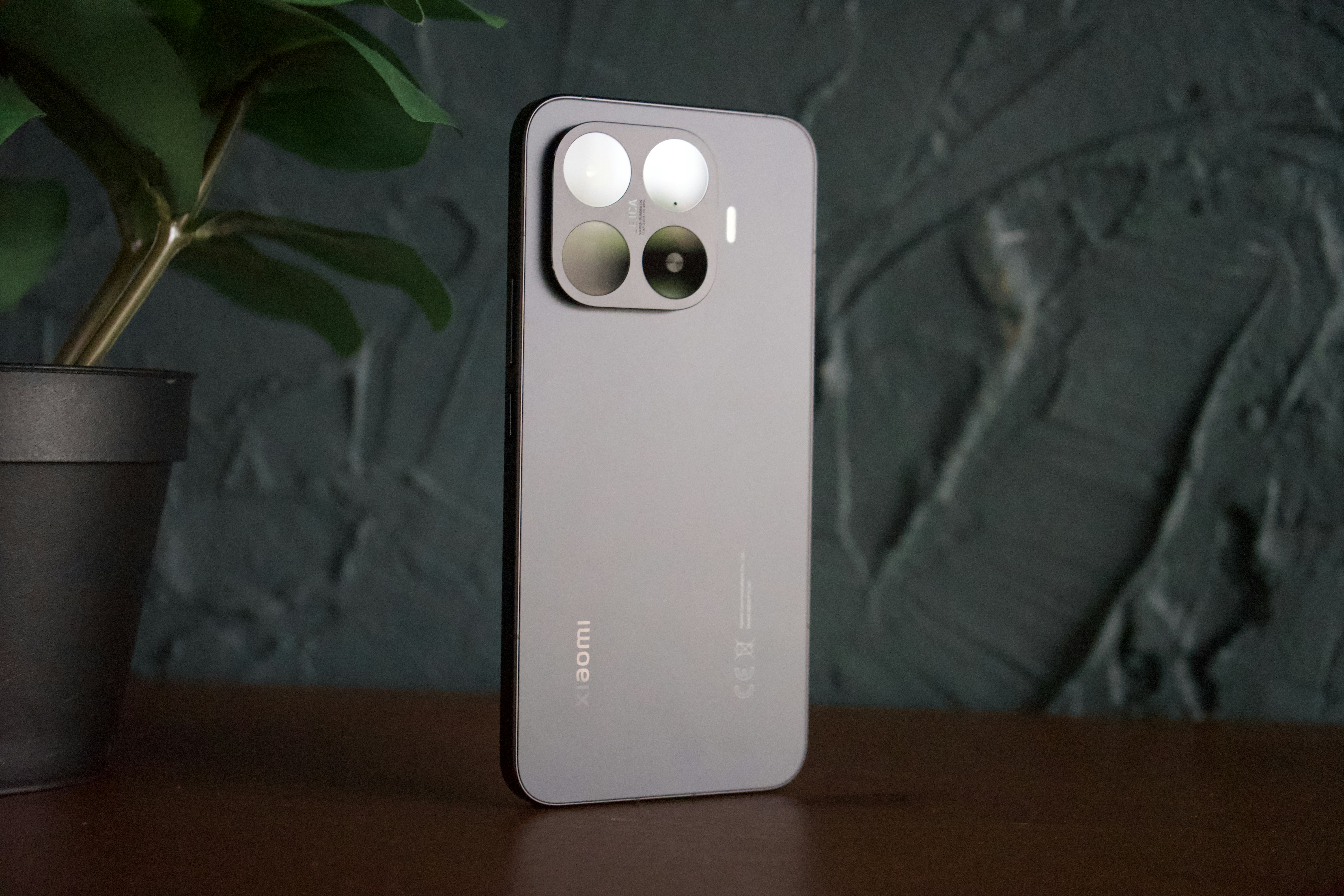 Minimalist Studio Portrait: The Back of a Modern iPhone in Quiet Light