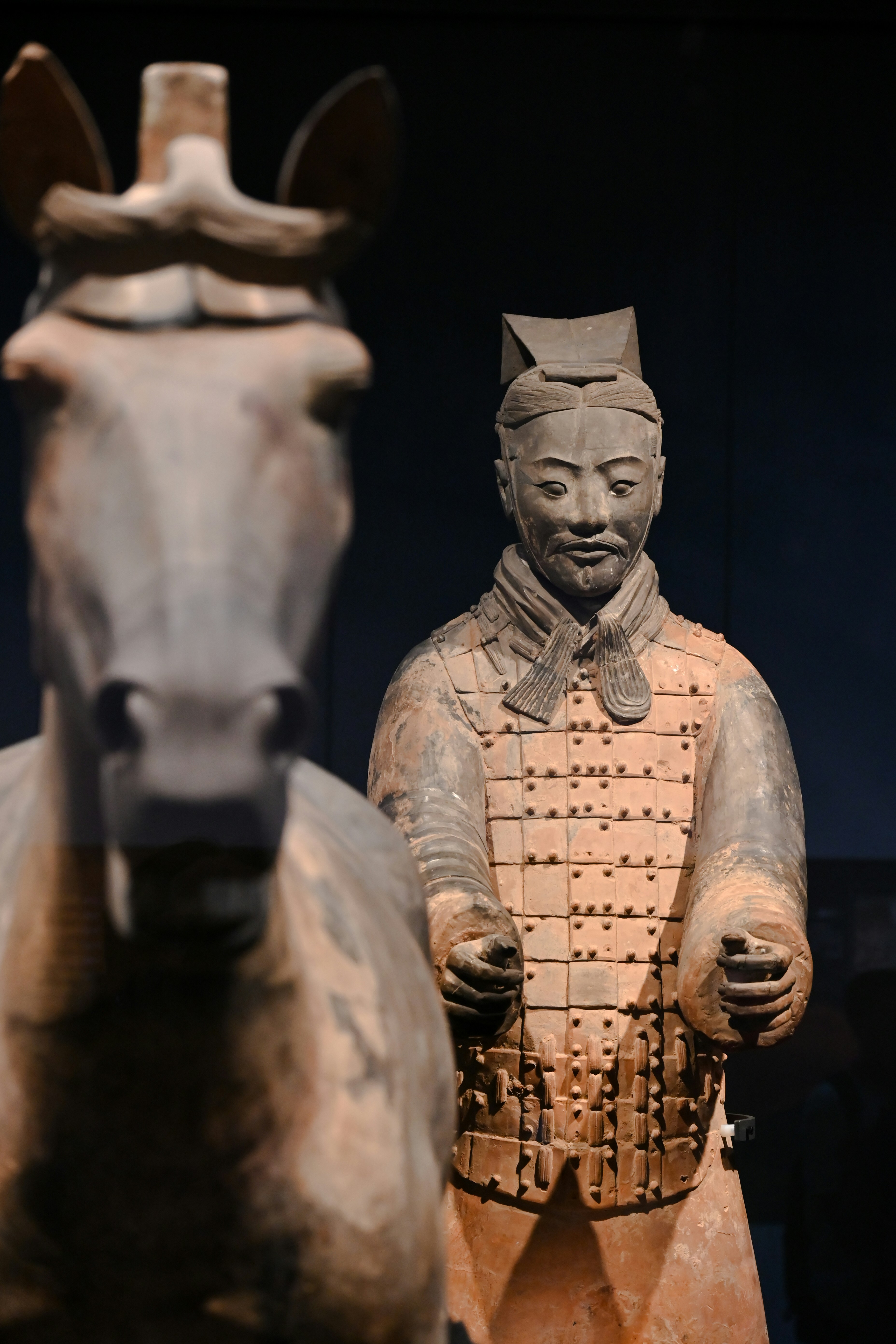 The Sentinels of Earth and Glass: A Terracotta Warrior Close-Up