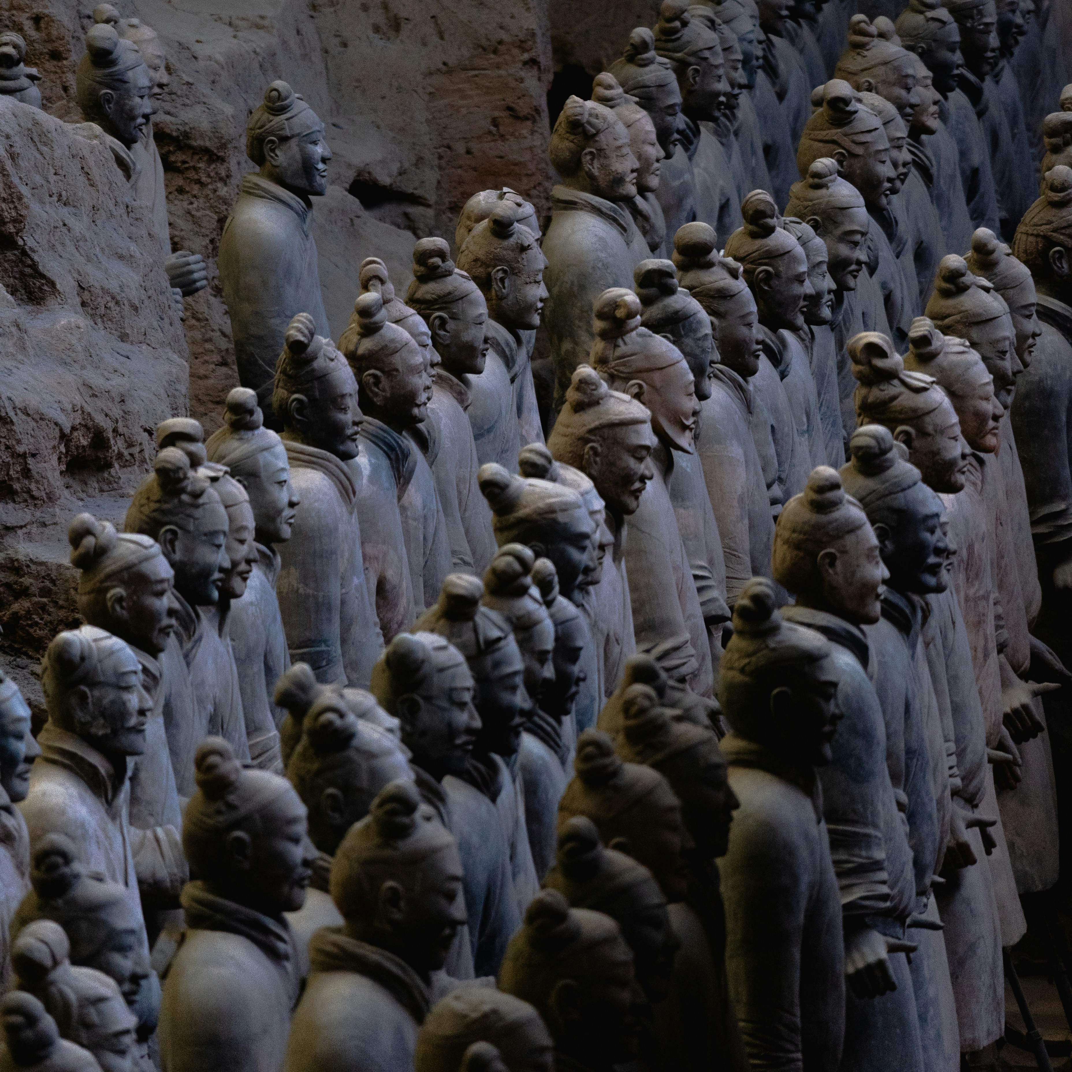Lineage in Stone: Rows of Silent Warriors