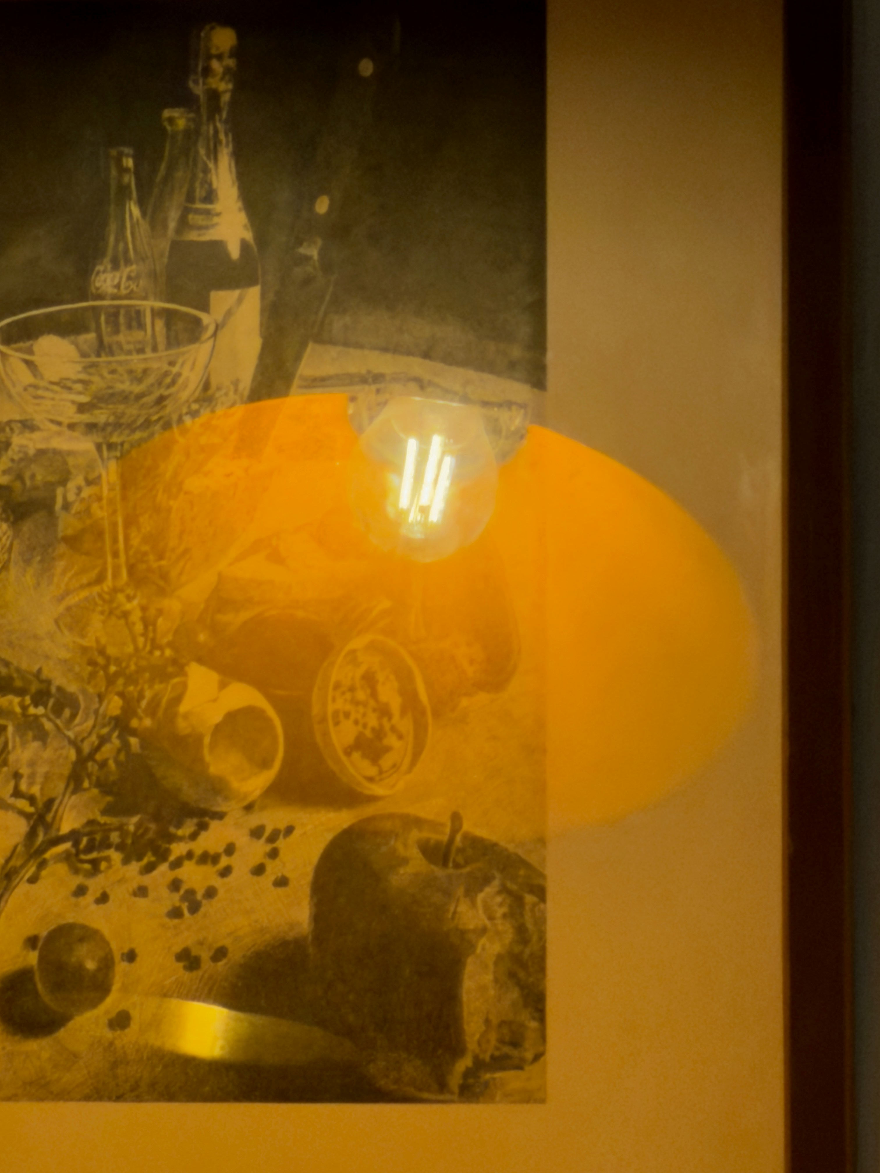 Warm Still Life with Glassware and Citrus Echoes
