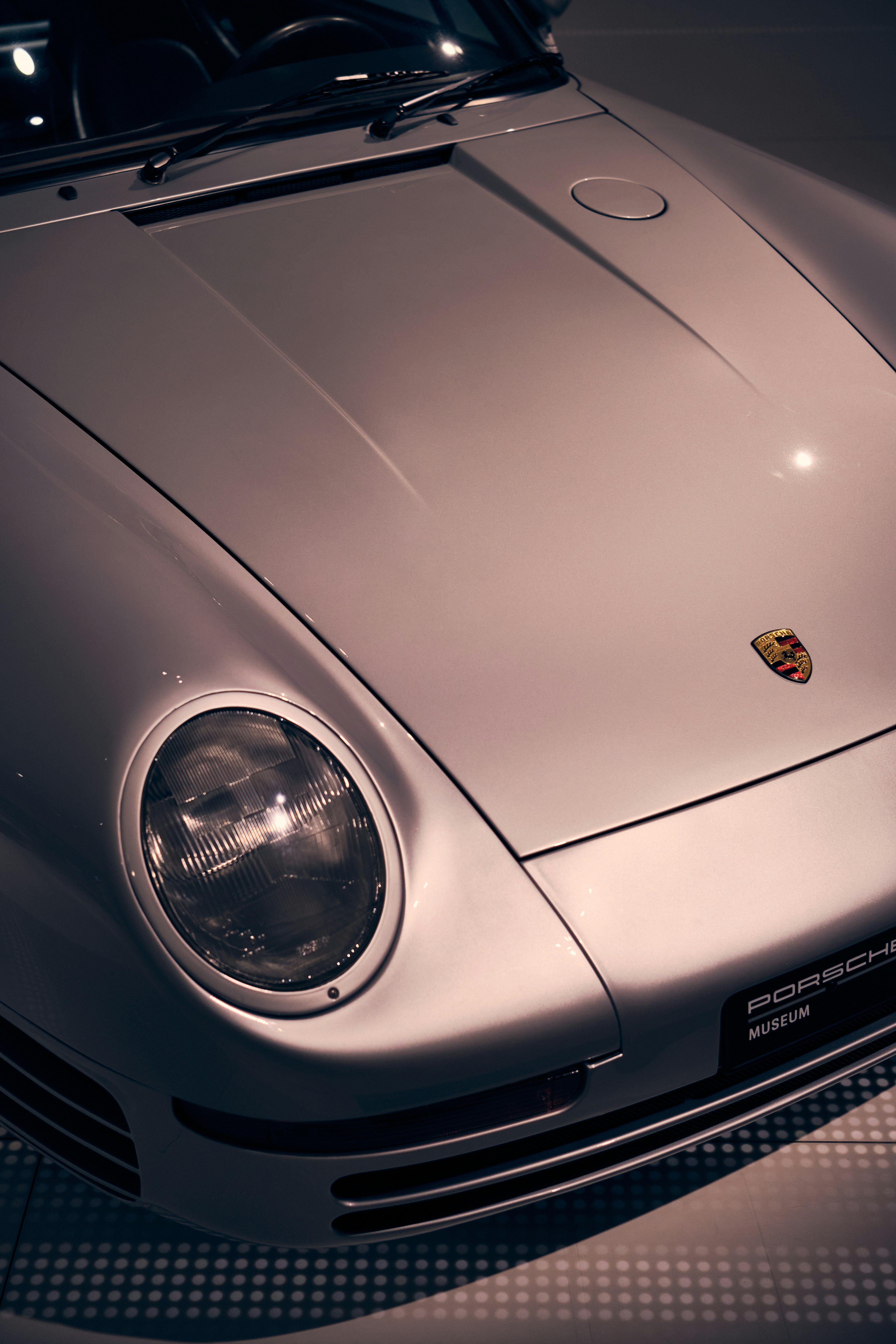 Porsche Heritage in Steel: The Front Quarter Glow