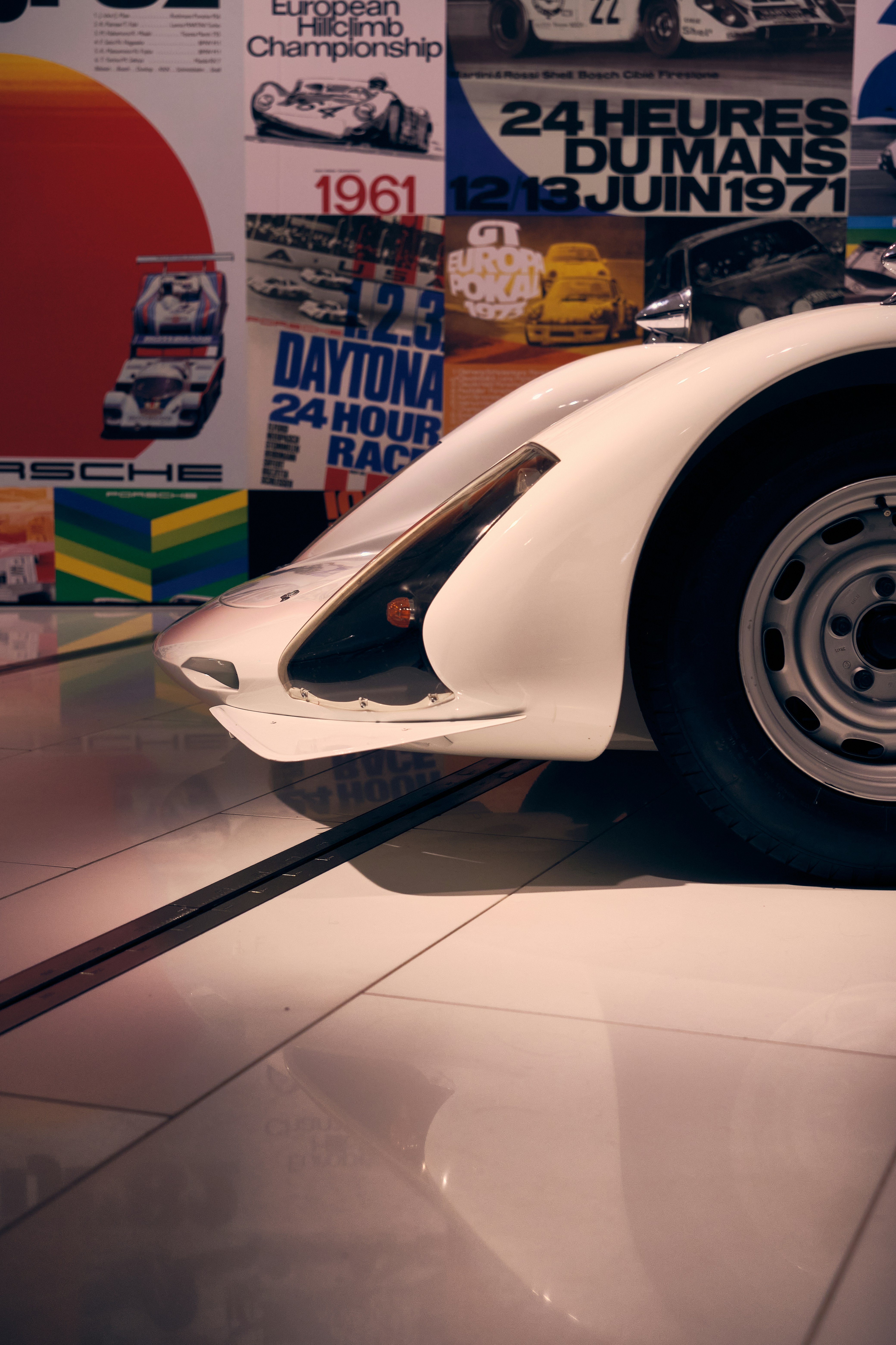 Front Quarter of a Classic Racer: The Pared-Back Porsche Postcard