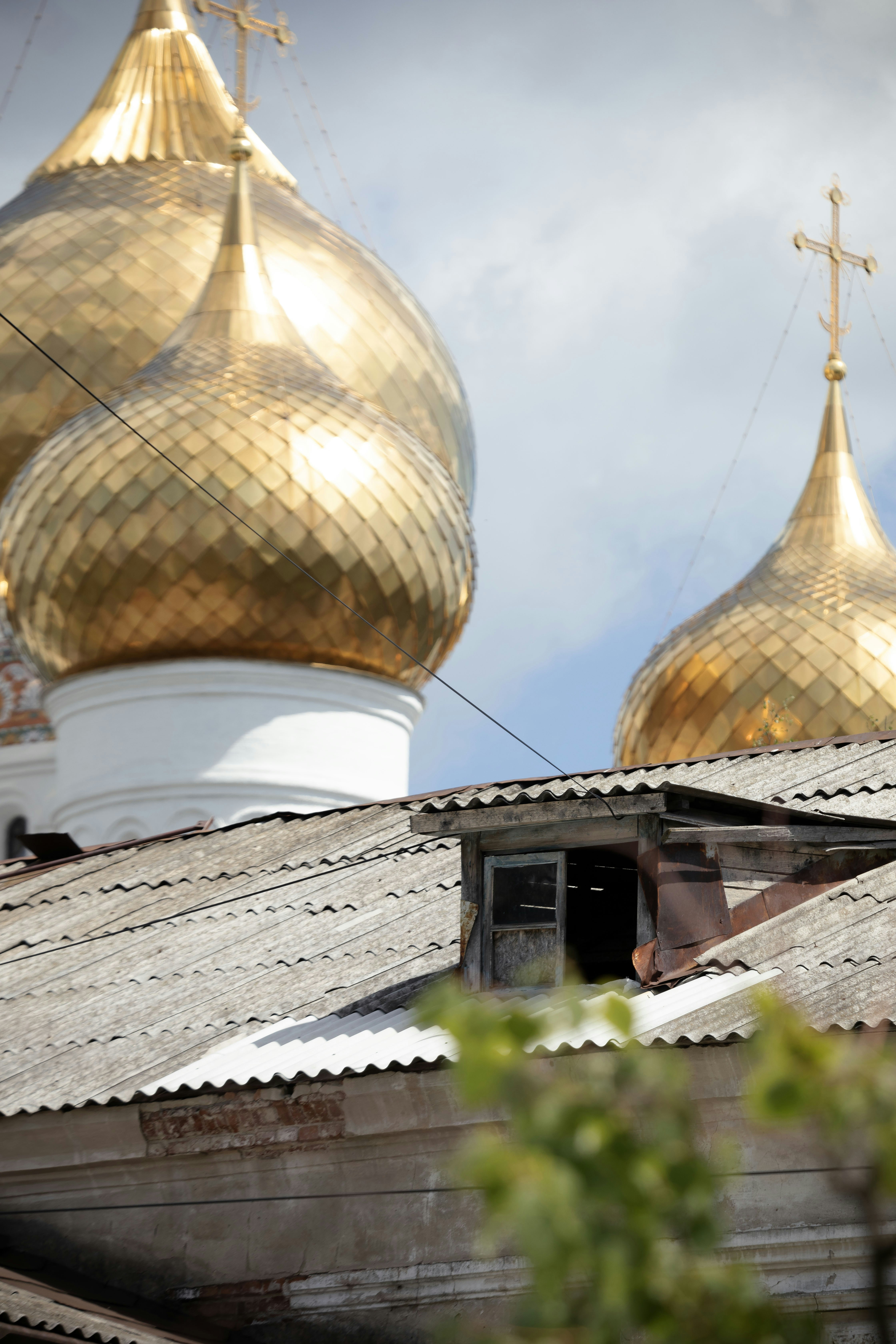 Gilded domes Beyond the Rooftop Chorus