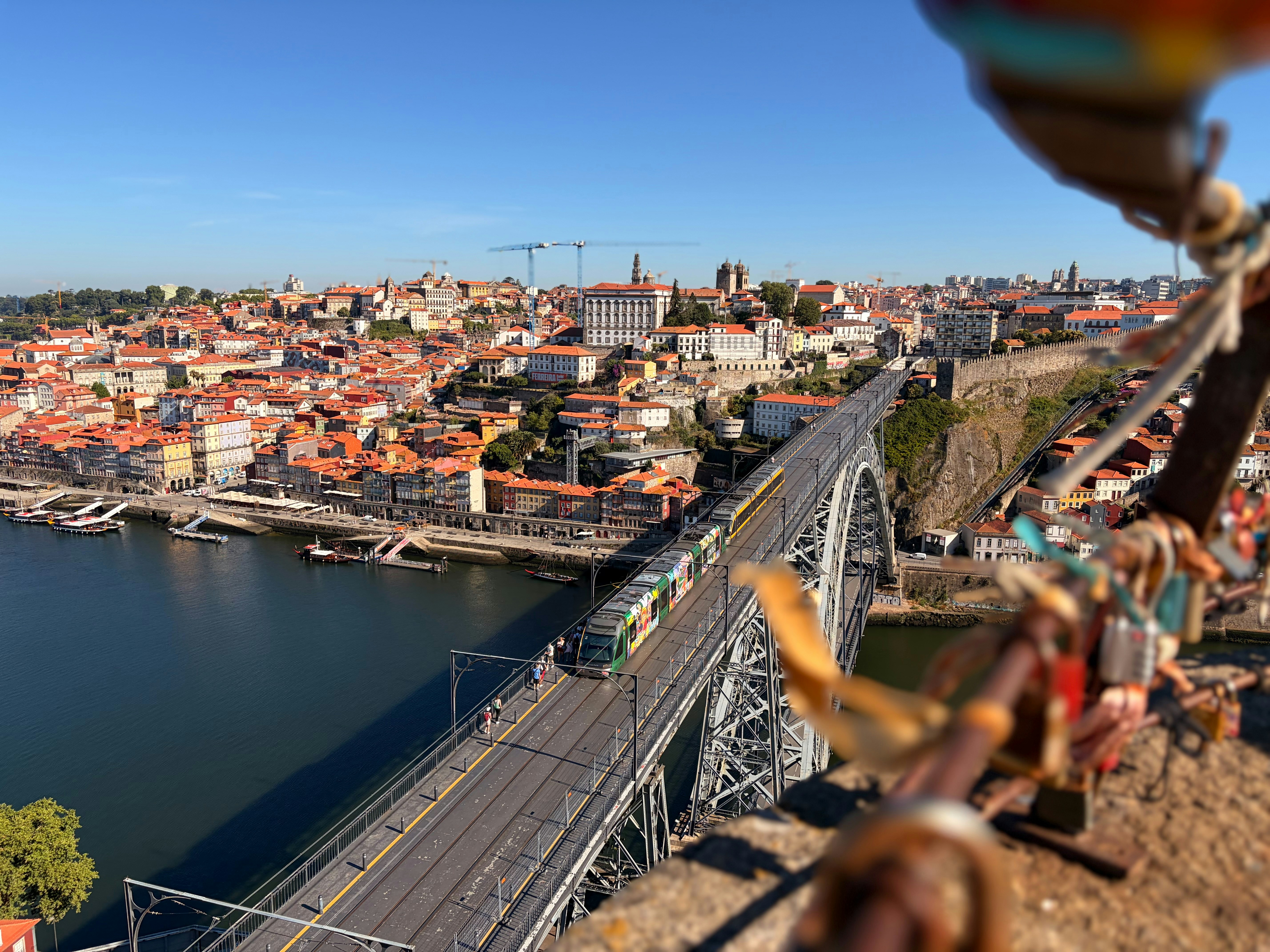 Rider’s View: A Lisbon-like Riverfront and Iron Arches