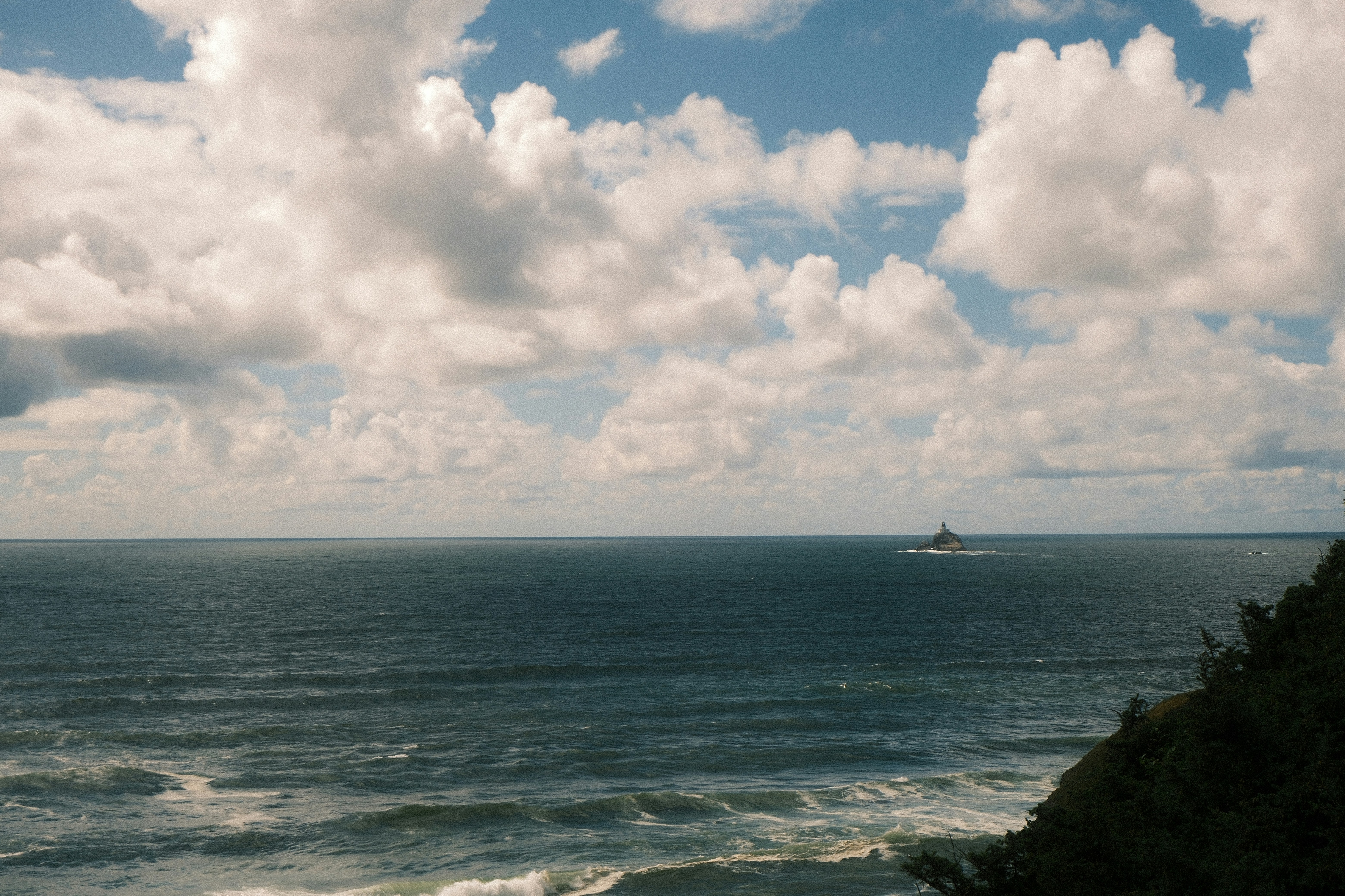 Lighthouse Silhouette on the Quiet Horizon
