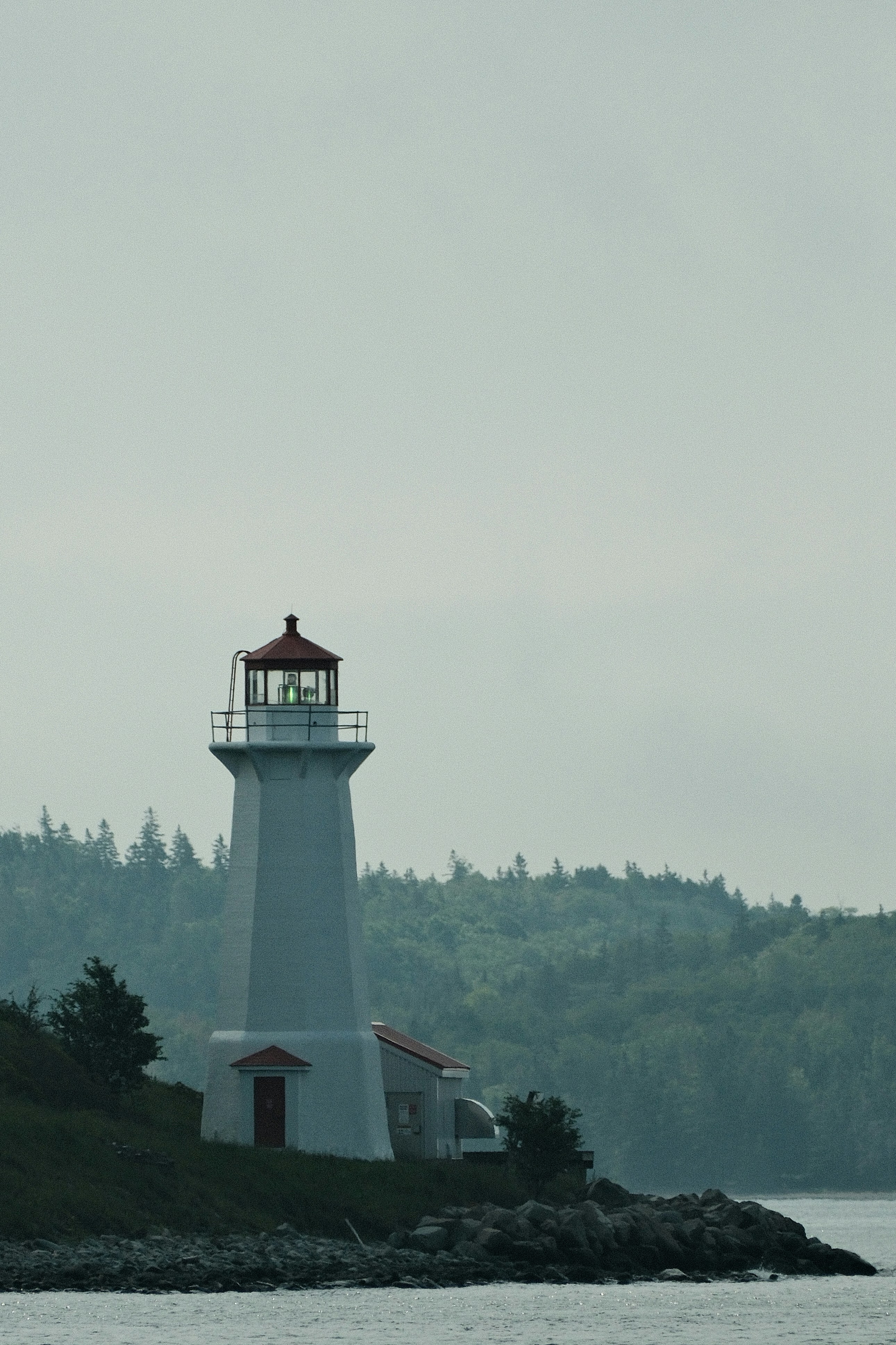 Lighthouse Keepers in the Quiet Morning Vapors