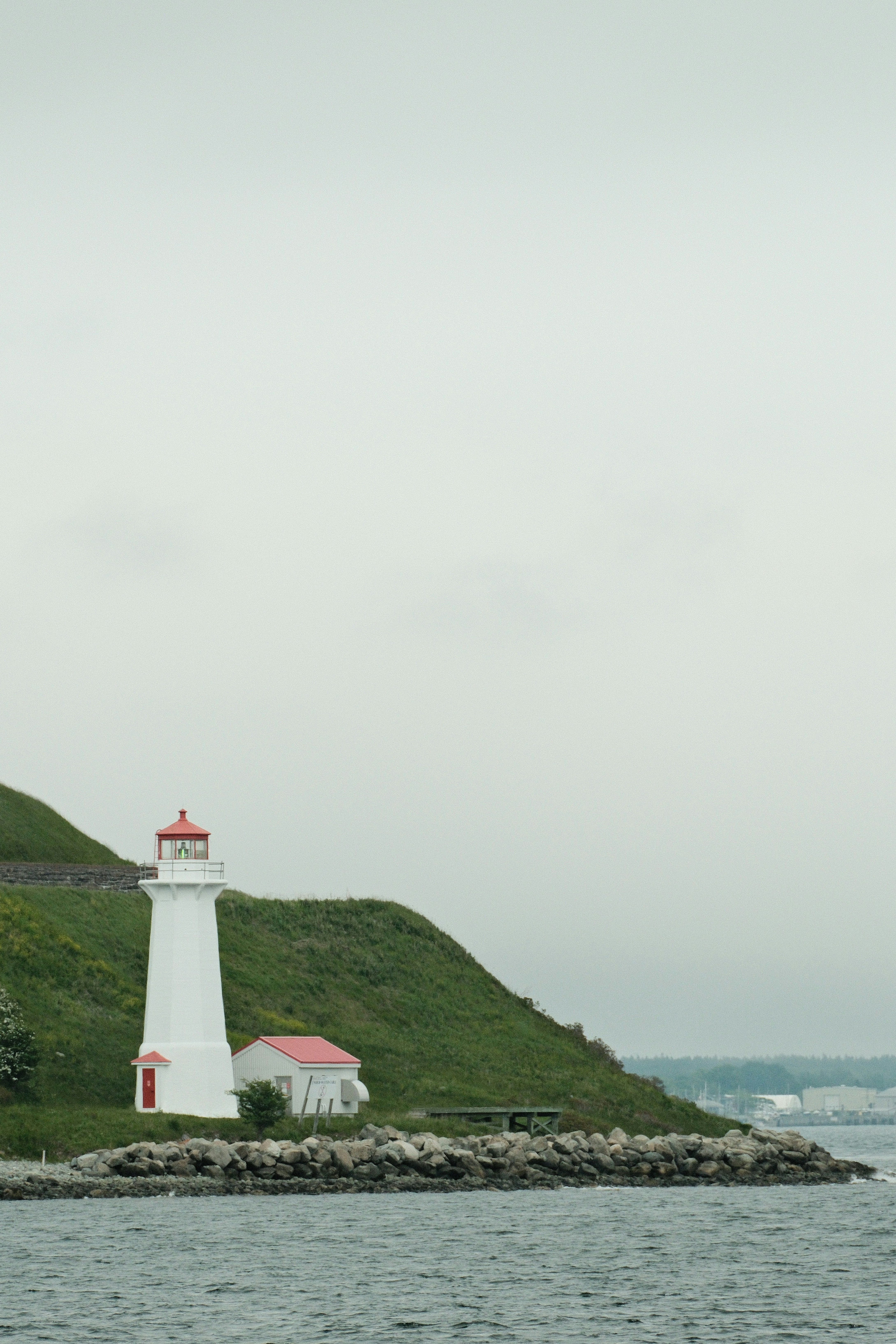 Lighthouse Sentinel at the Quiet Confluence