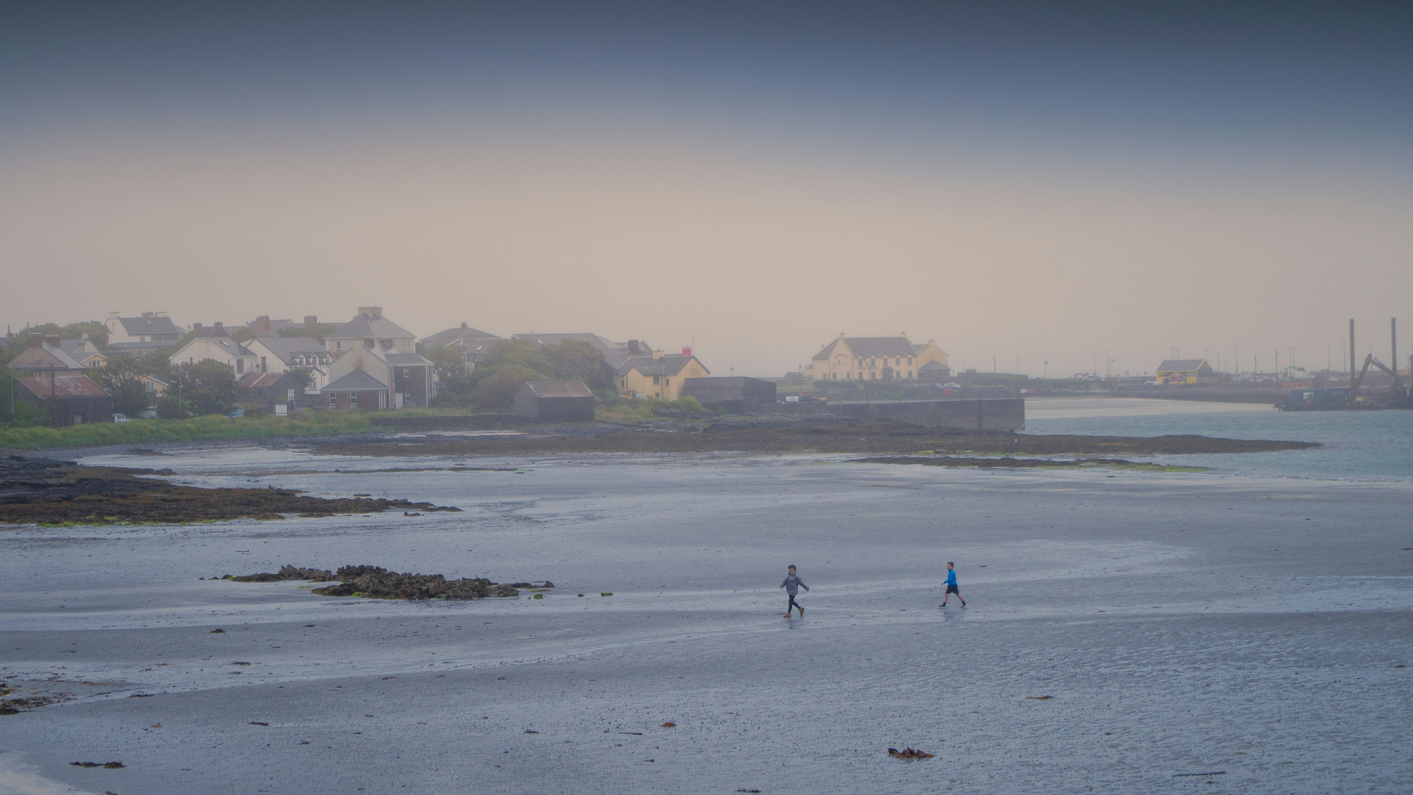 Mist Over the Tide: Distant Coastal Towships