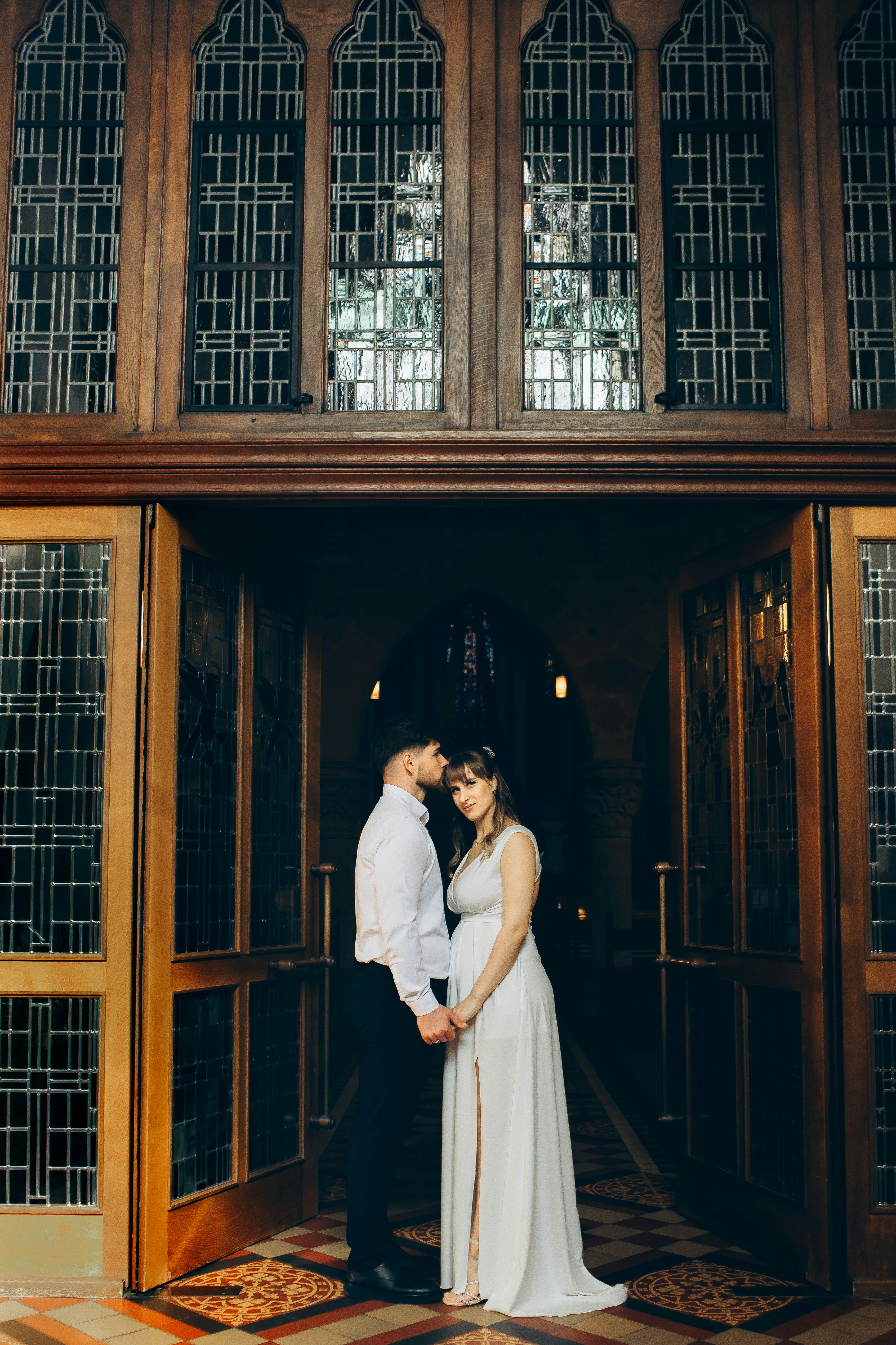 Whispered Promises at the Cathedral Doors