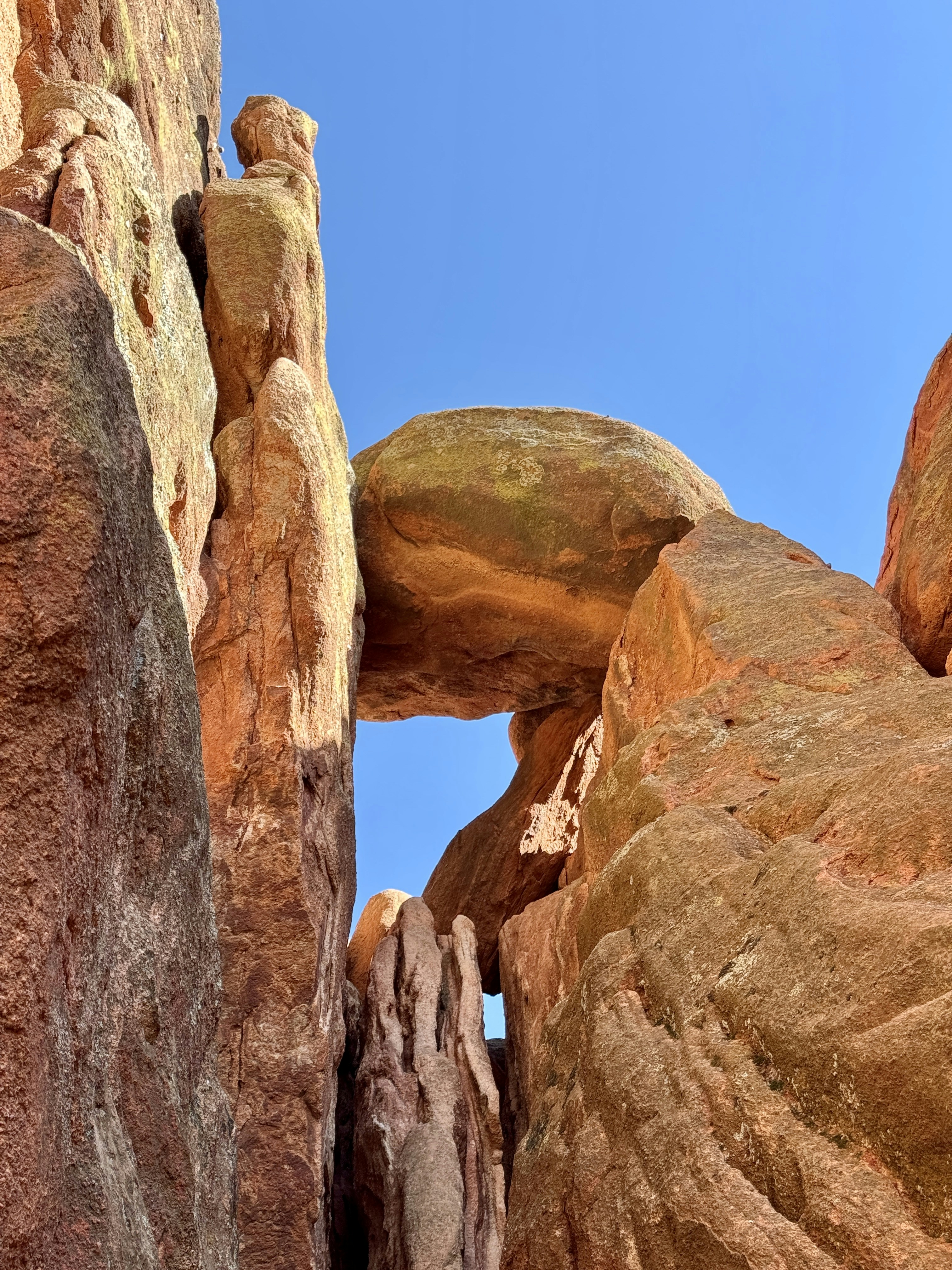 Stone Arch Over The Desert Sky