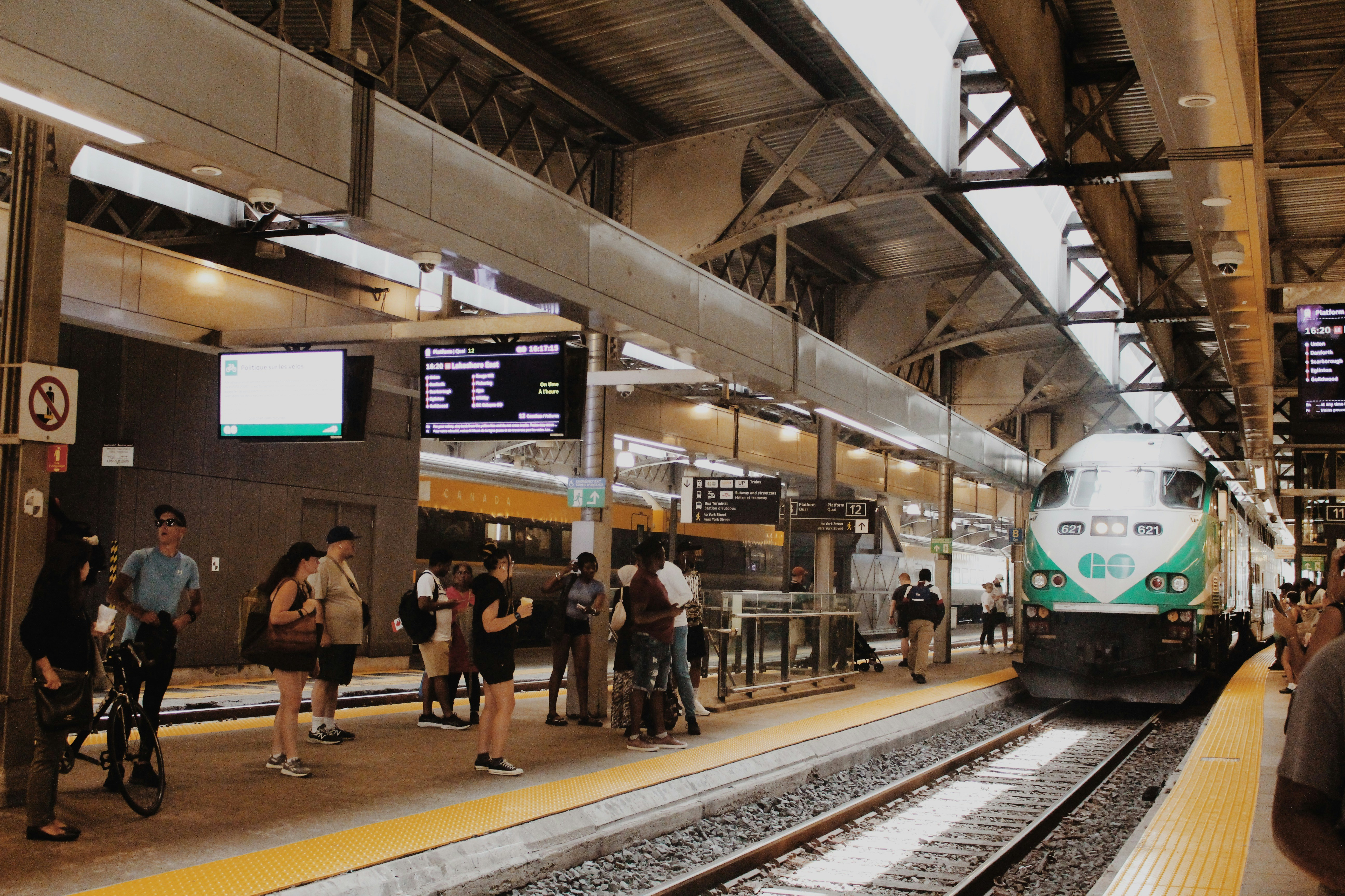 Commissioned Station Moment: Commuters Brace for the Emerald Rail Crest