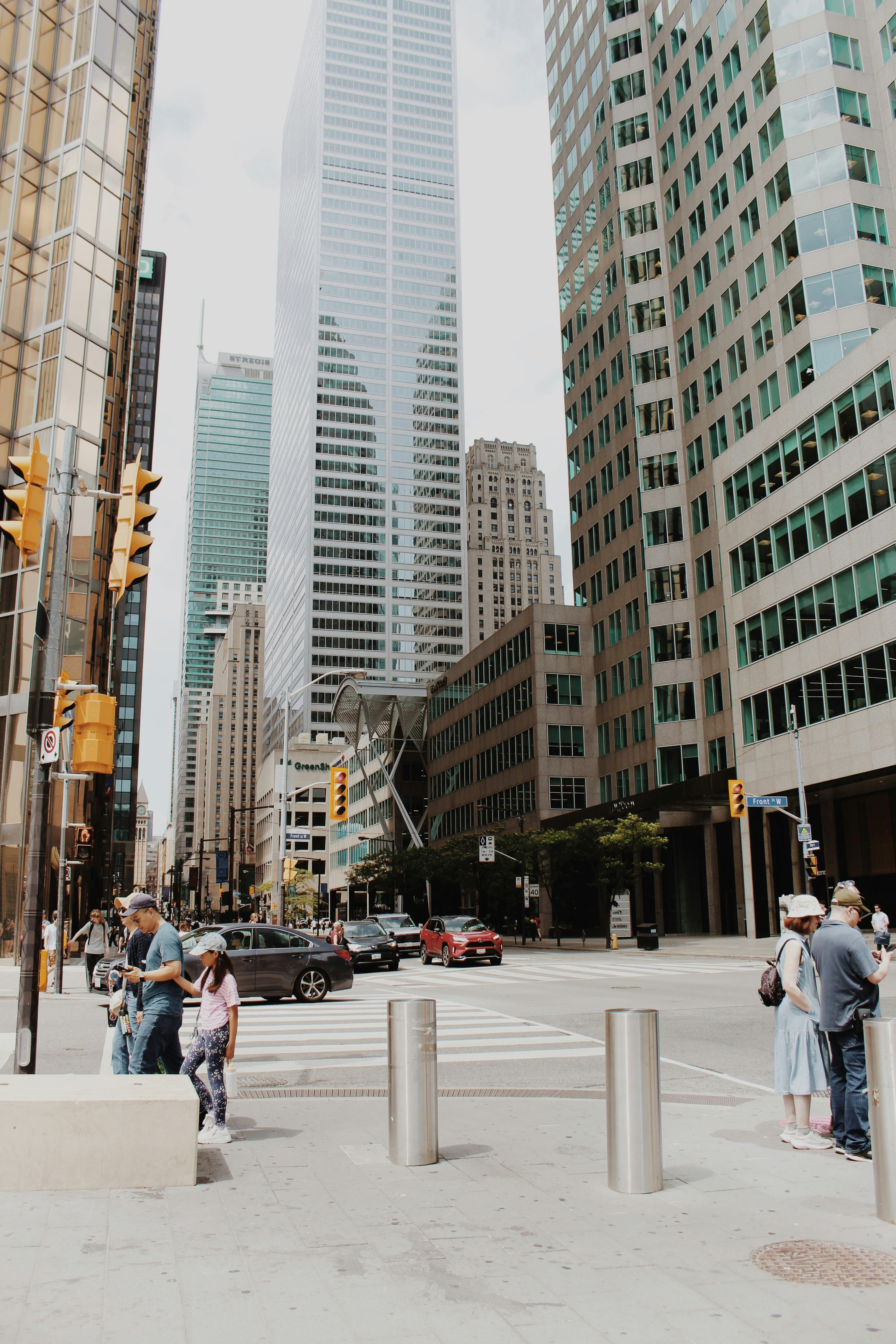 Crossroads of Steel and Pedestrians