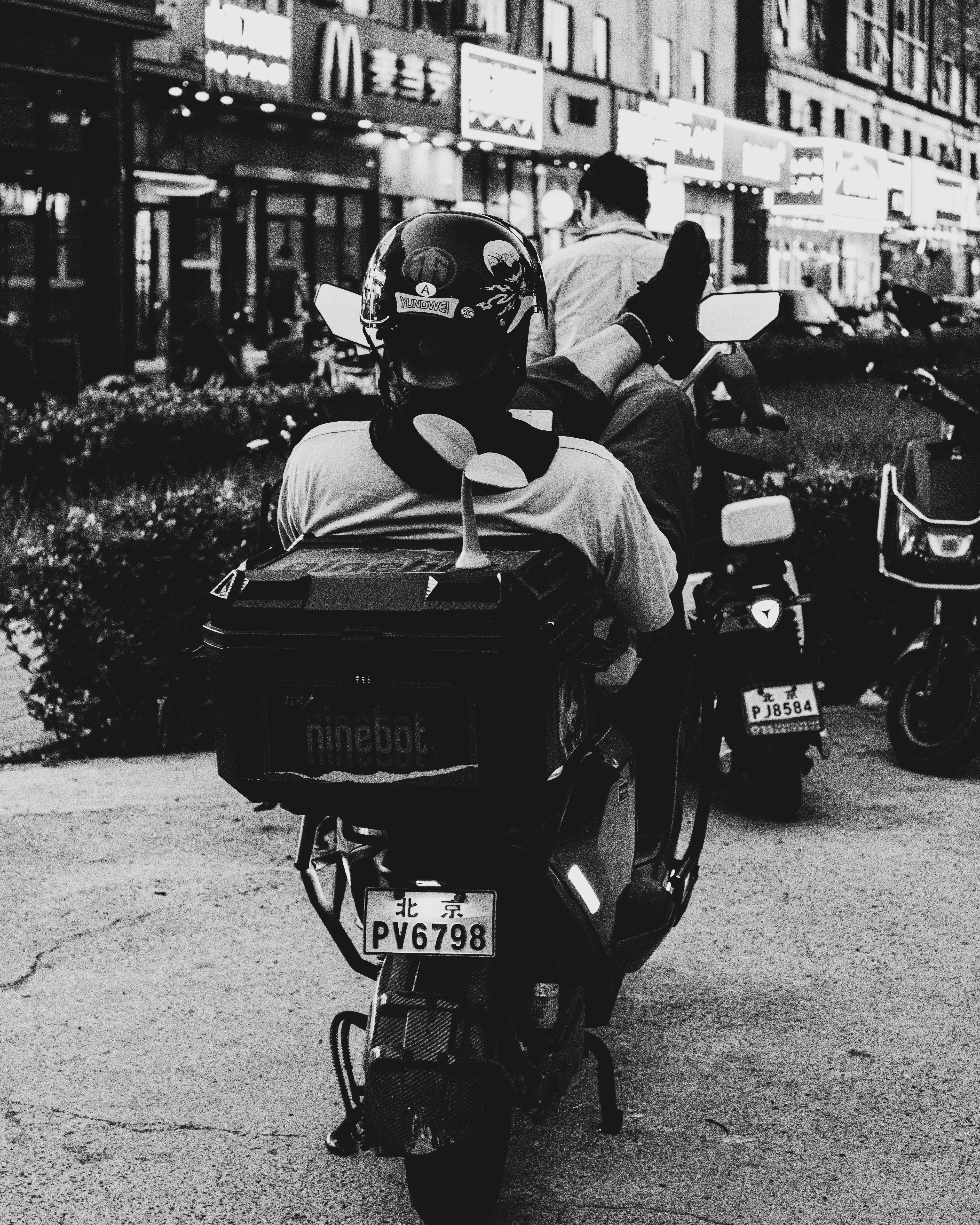 Back of the Rider: Night Market Noir