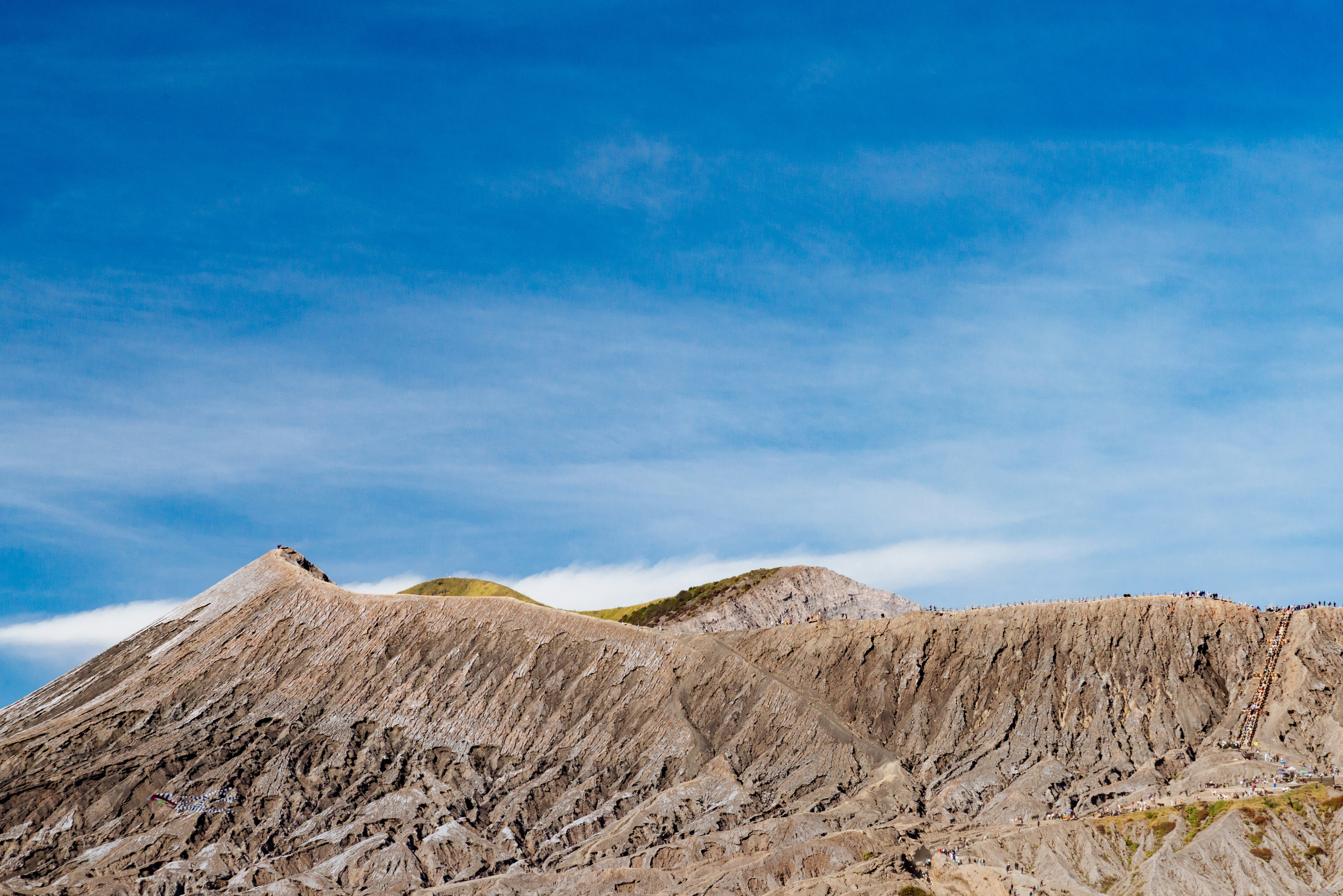 Ridge Line Under a Cerulean Sky