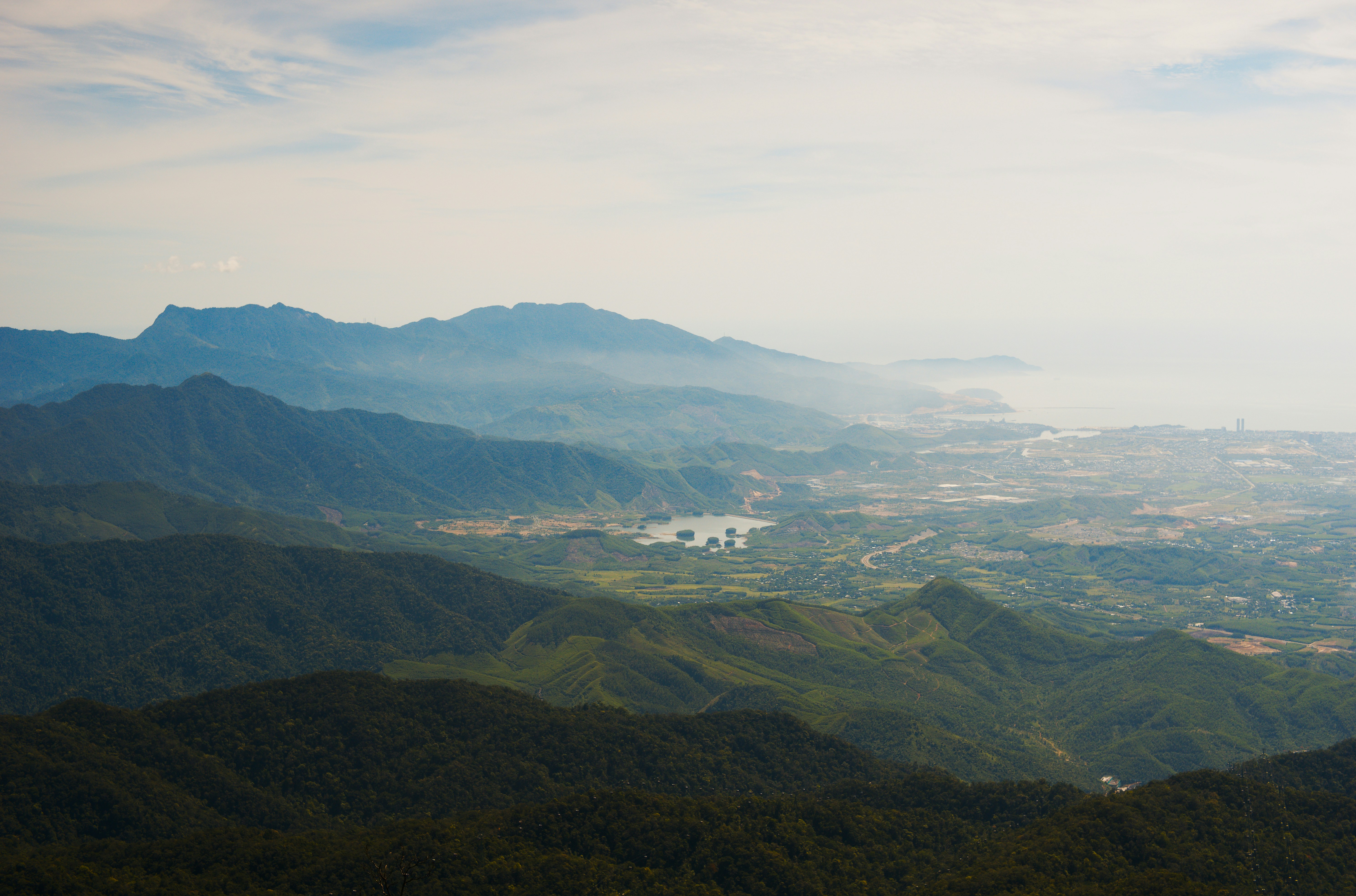 Morning Mist Over the Folded Valleys