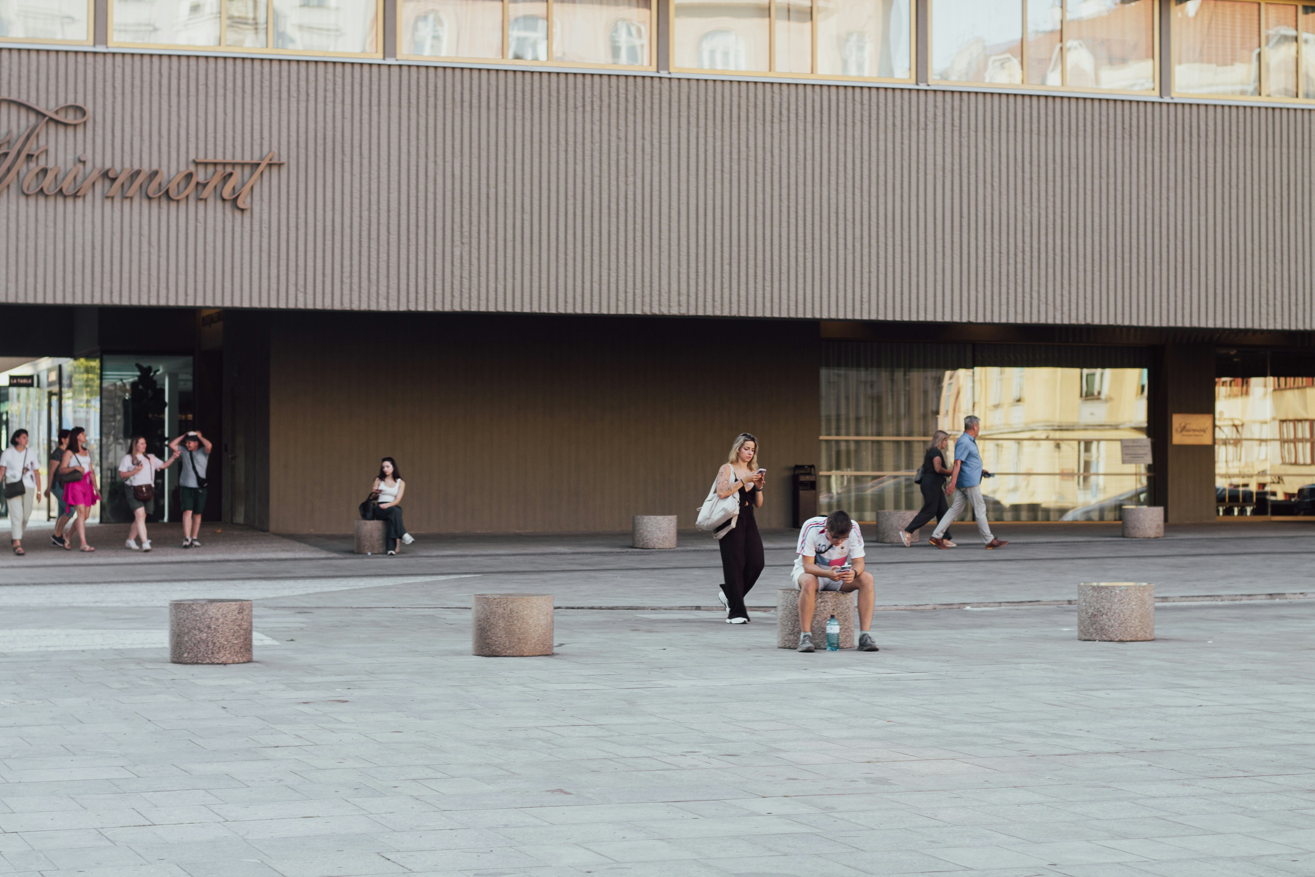 Evening Street Portrait by the Museum Gate