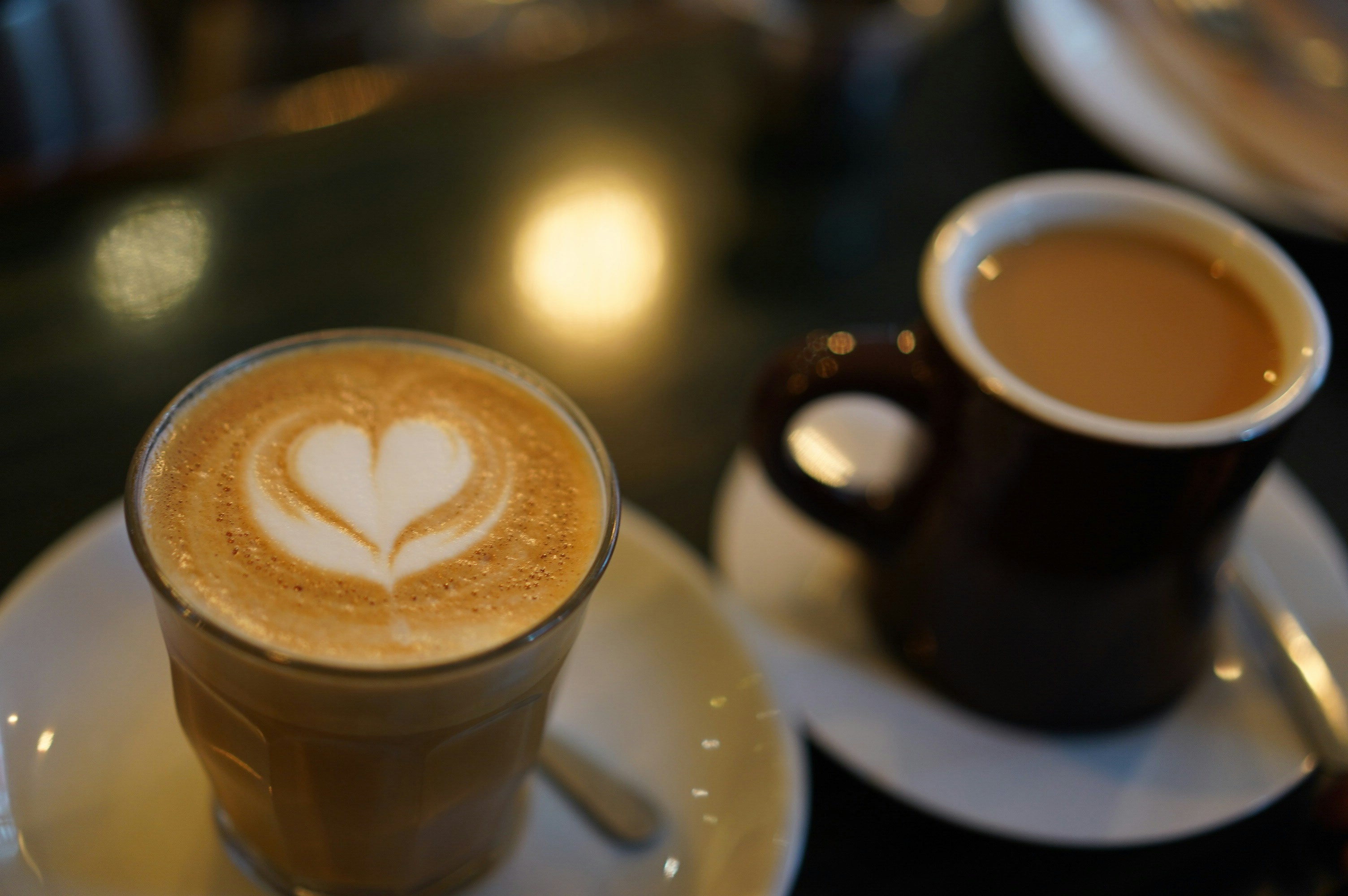 Heart in Coffee: A Latte Moment with a Side of Steam
