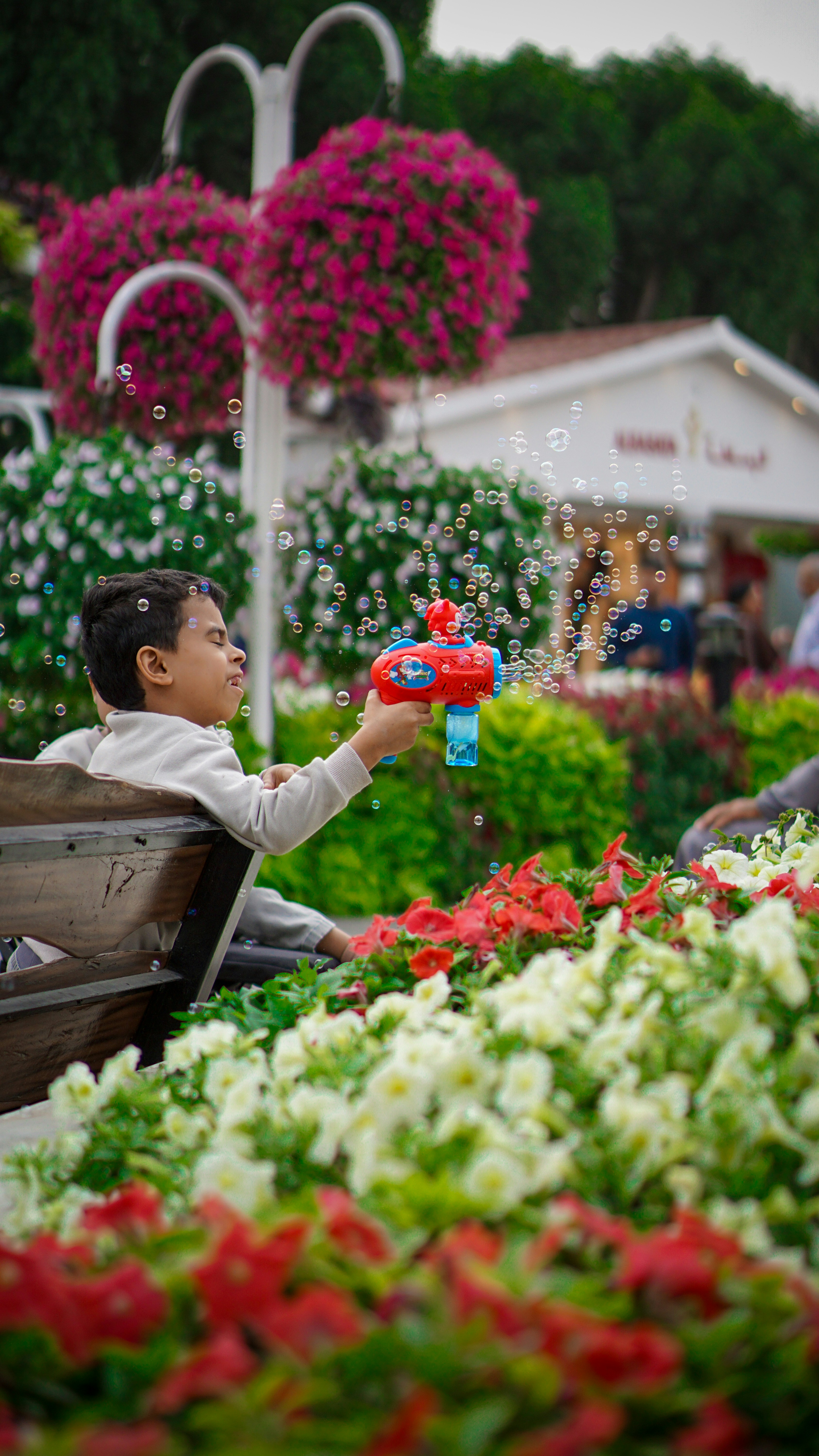 Bubble Burst at Playful Garden