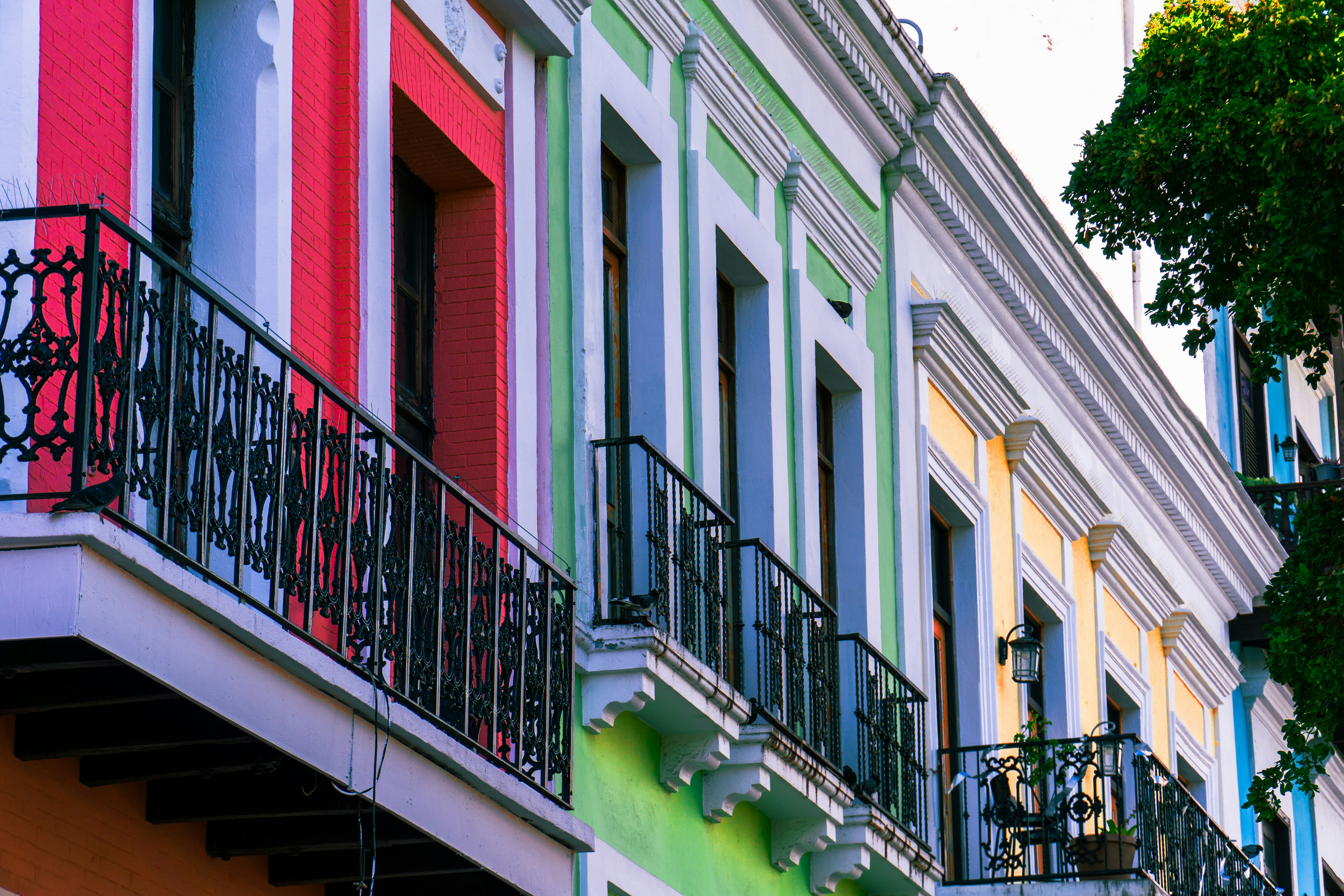 Rainbow Facades: A Colorful Morality of Balconies