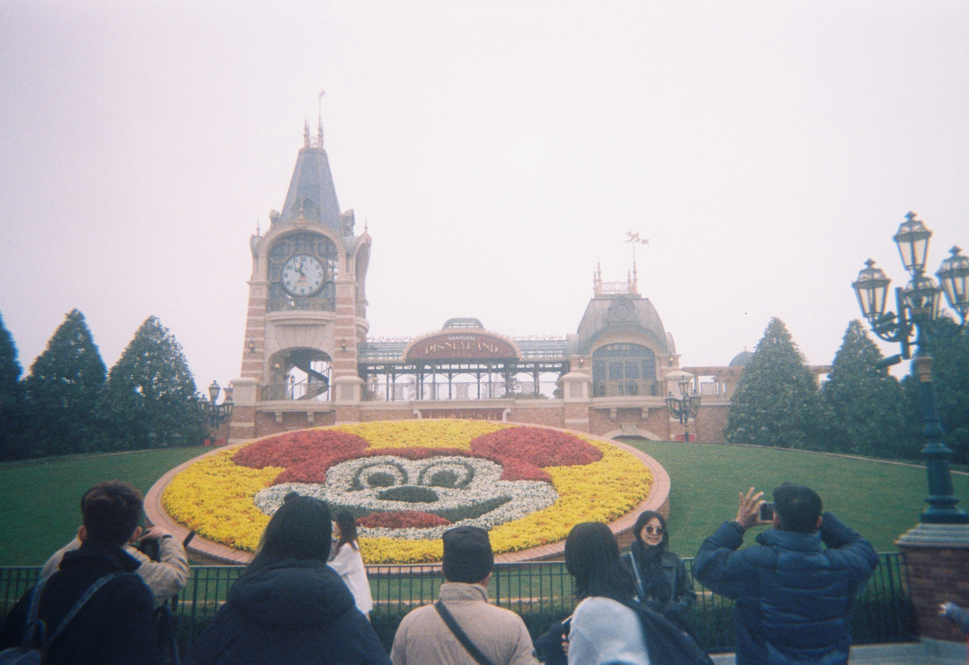 Floral Clock and Laughter Front Row