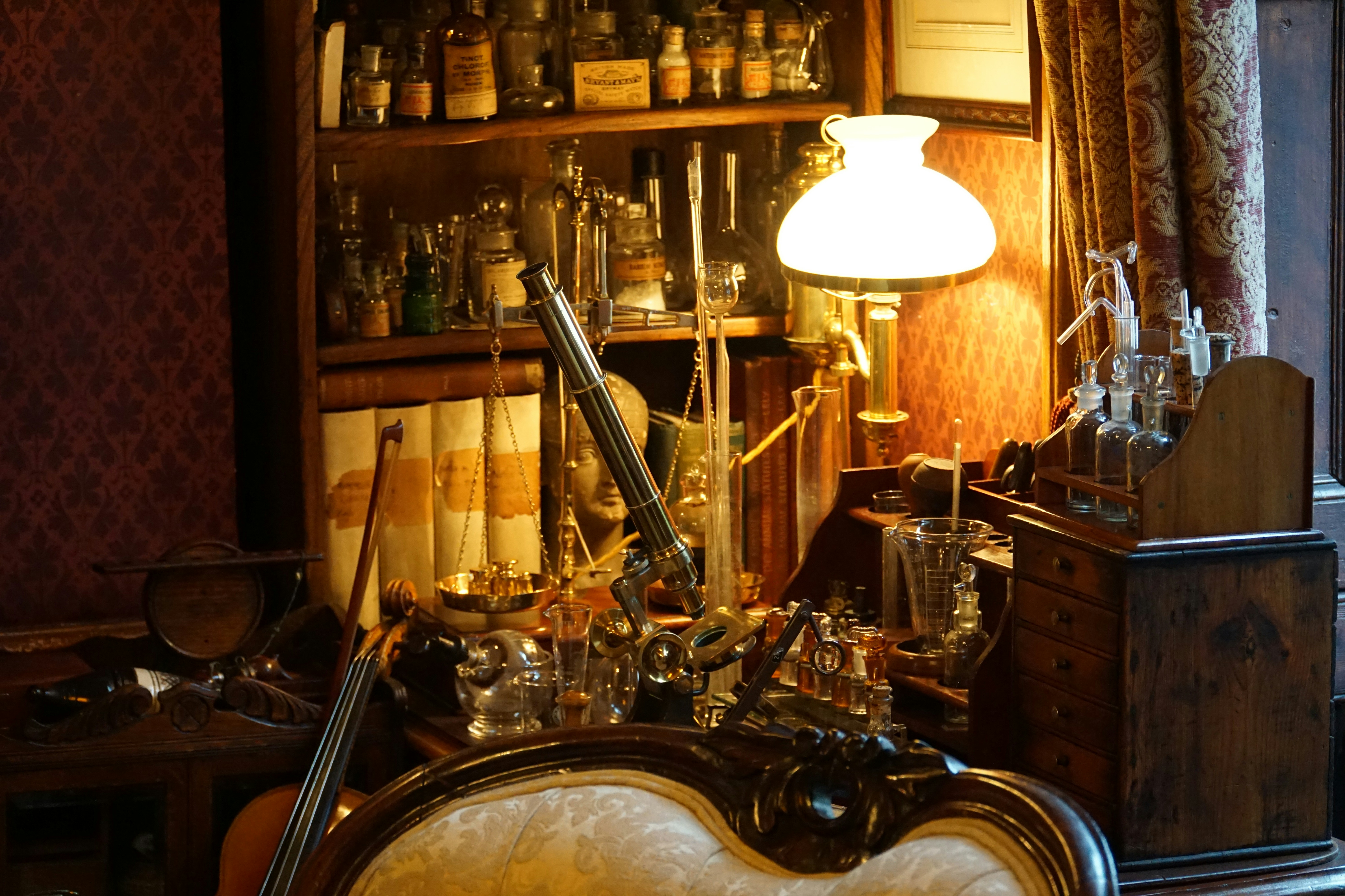 Gaslight Workshop: A Quiet Eden of Bottles and Brass