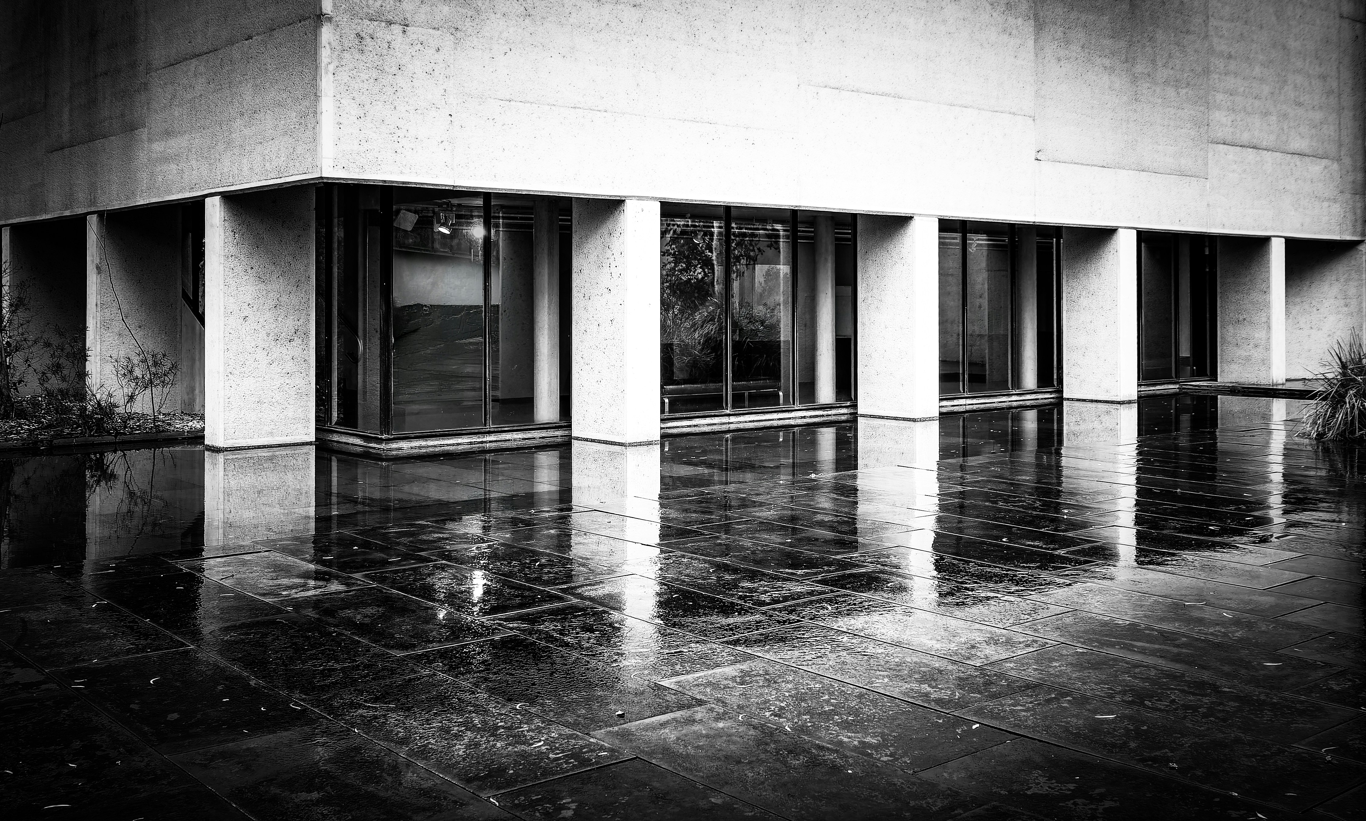Reflections at the Modern Facade