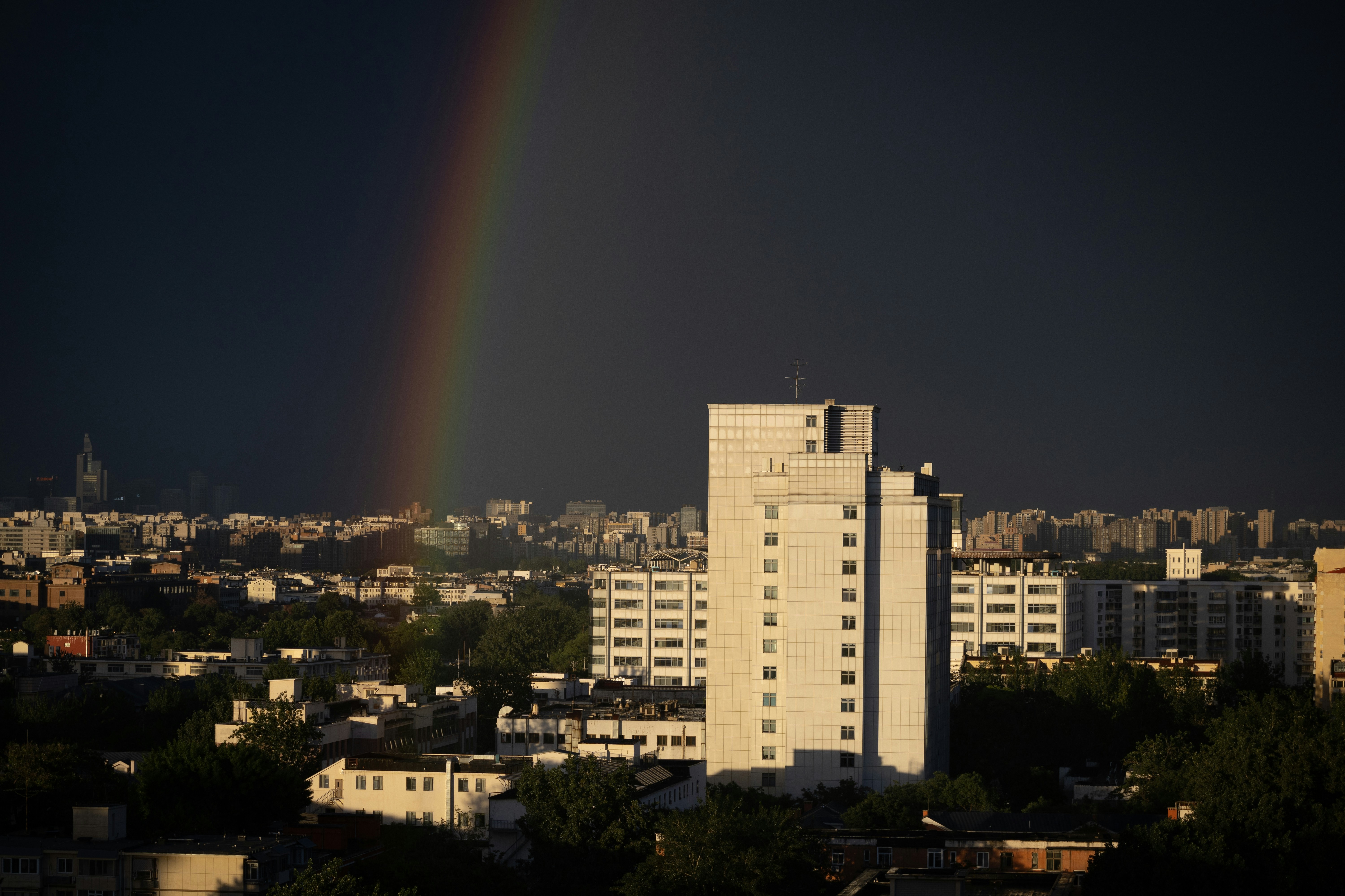 rainbow after rain