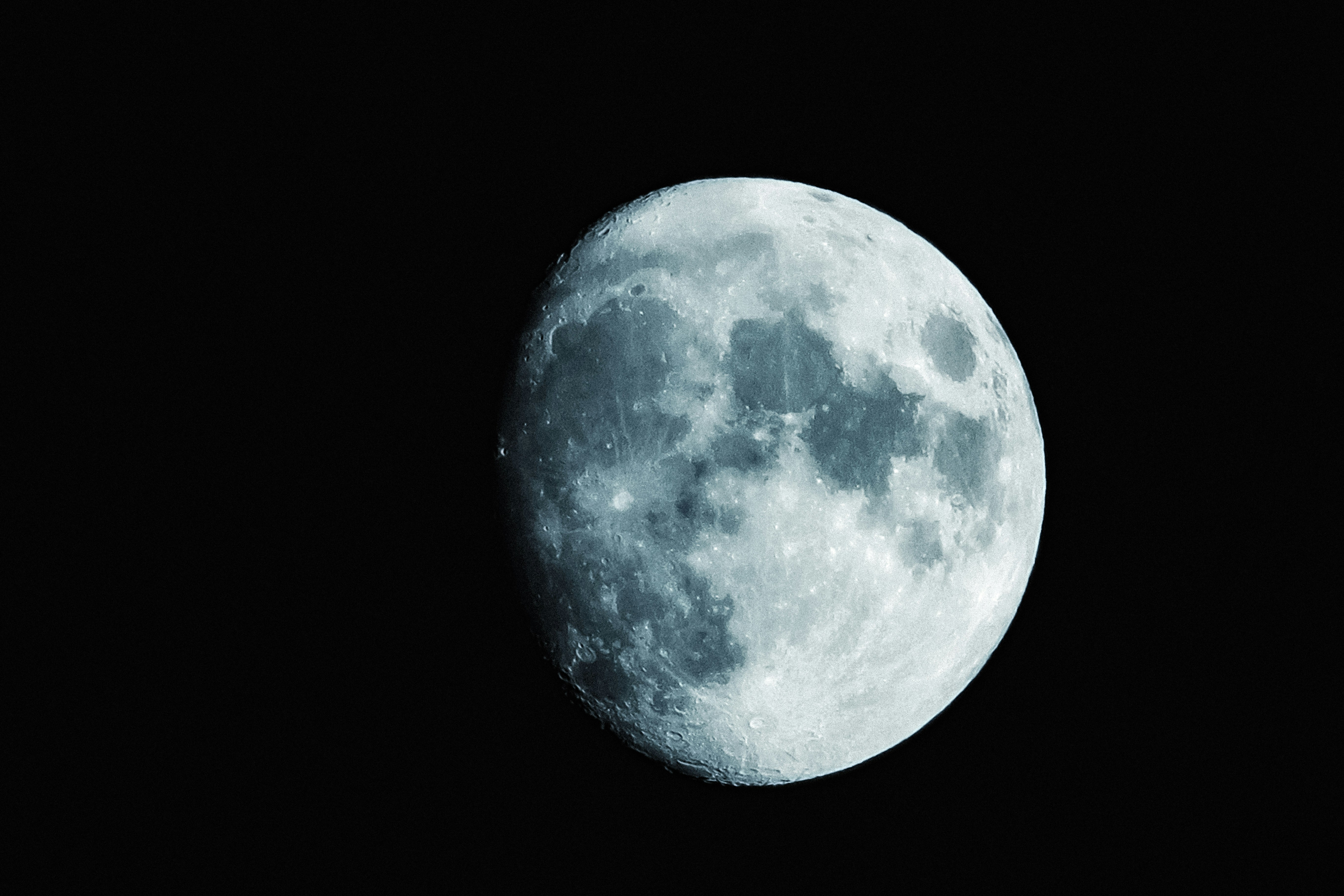 Lone Moon in Velvet Night