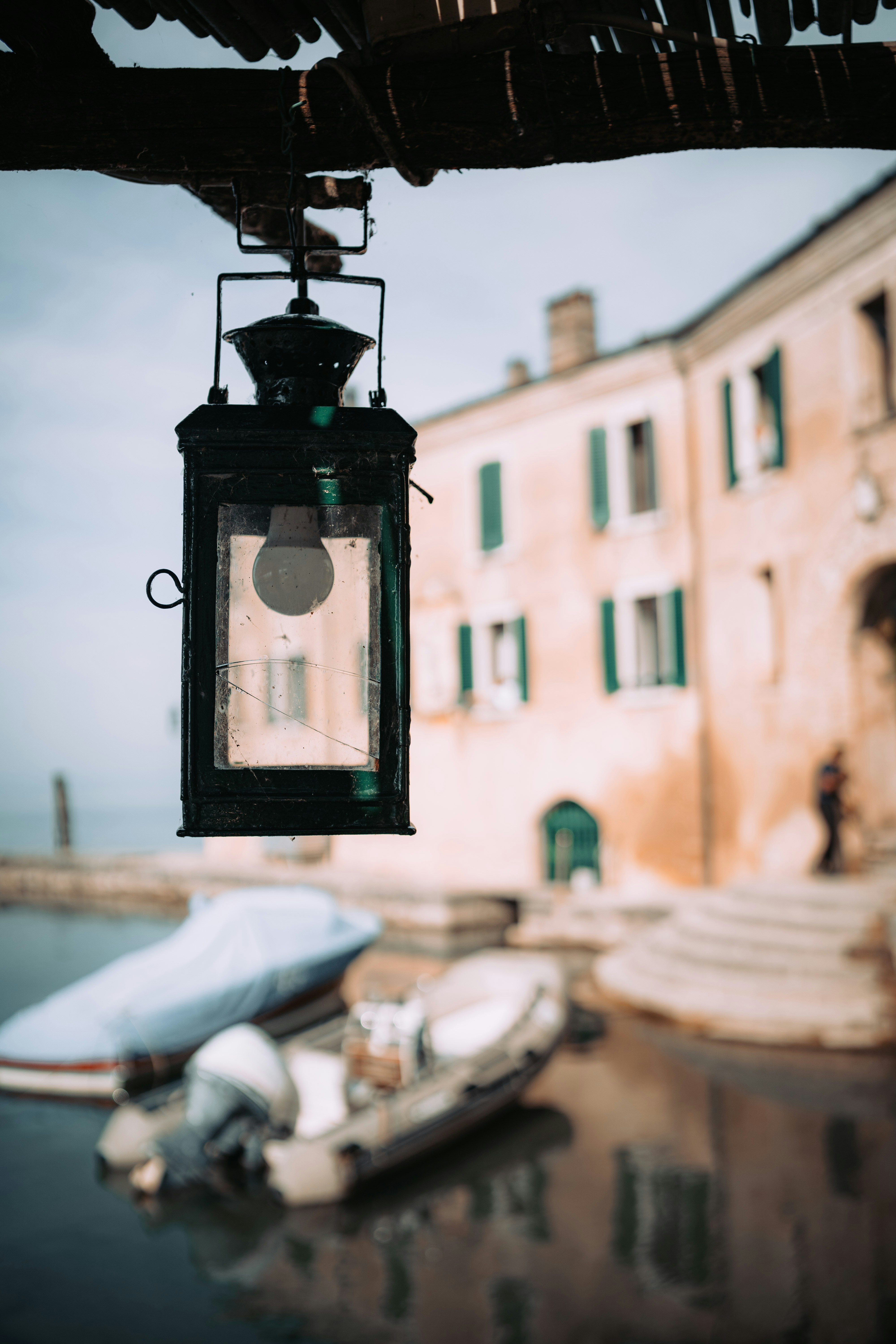 Lantern over the Venetian Canal