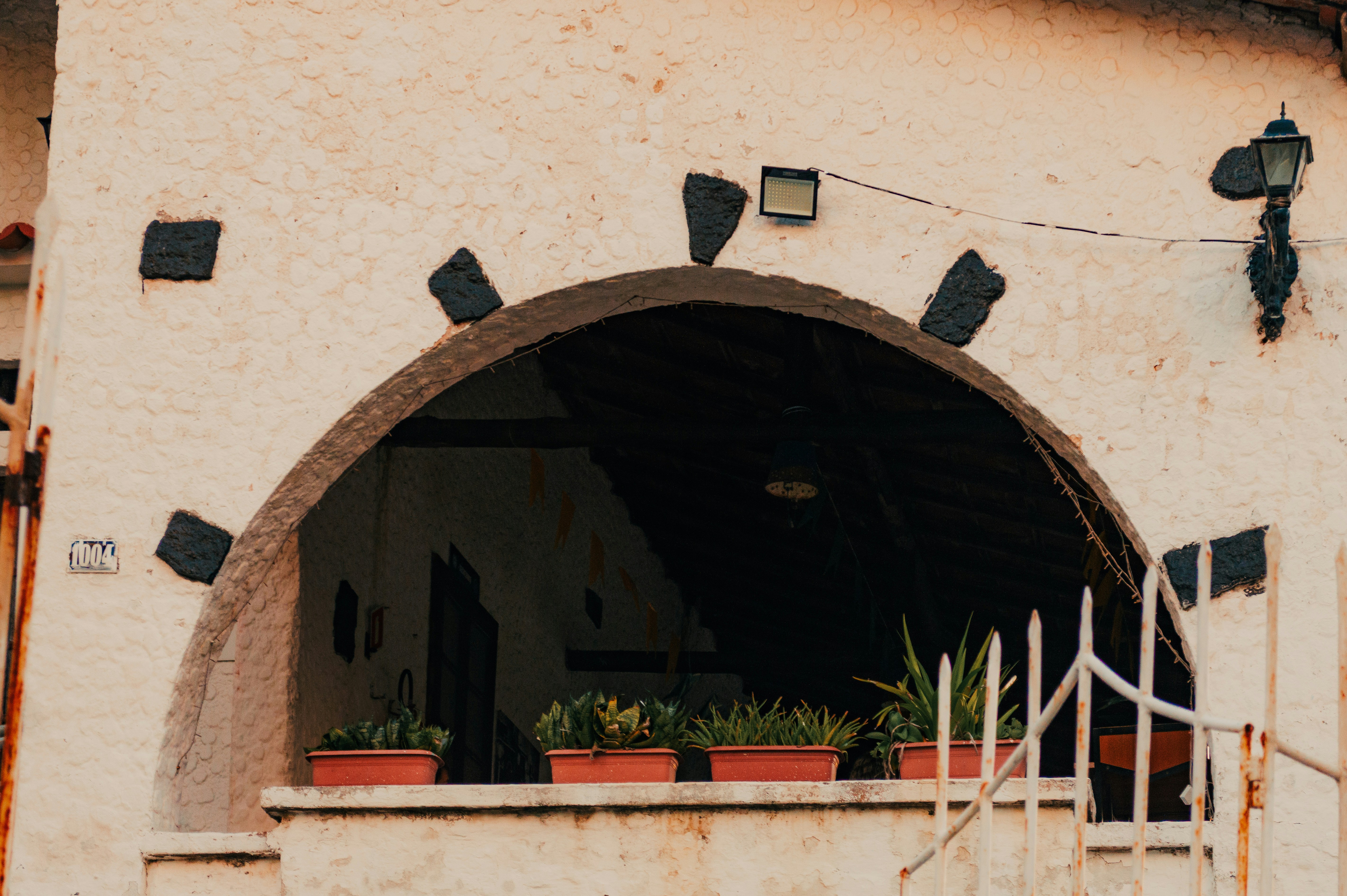 Arched Terrace Framed by Poisoned Light