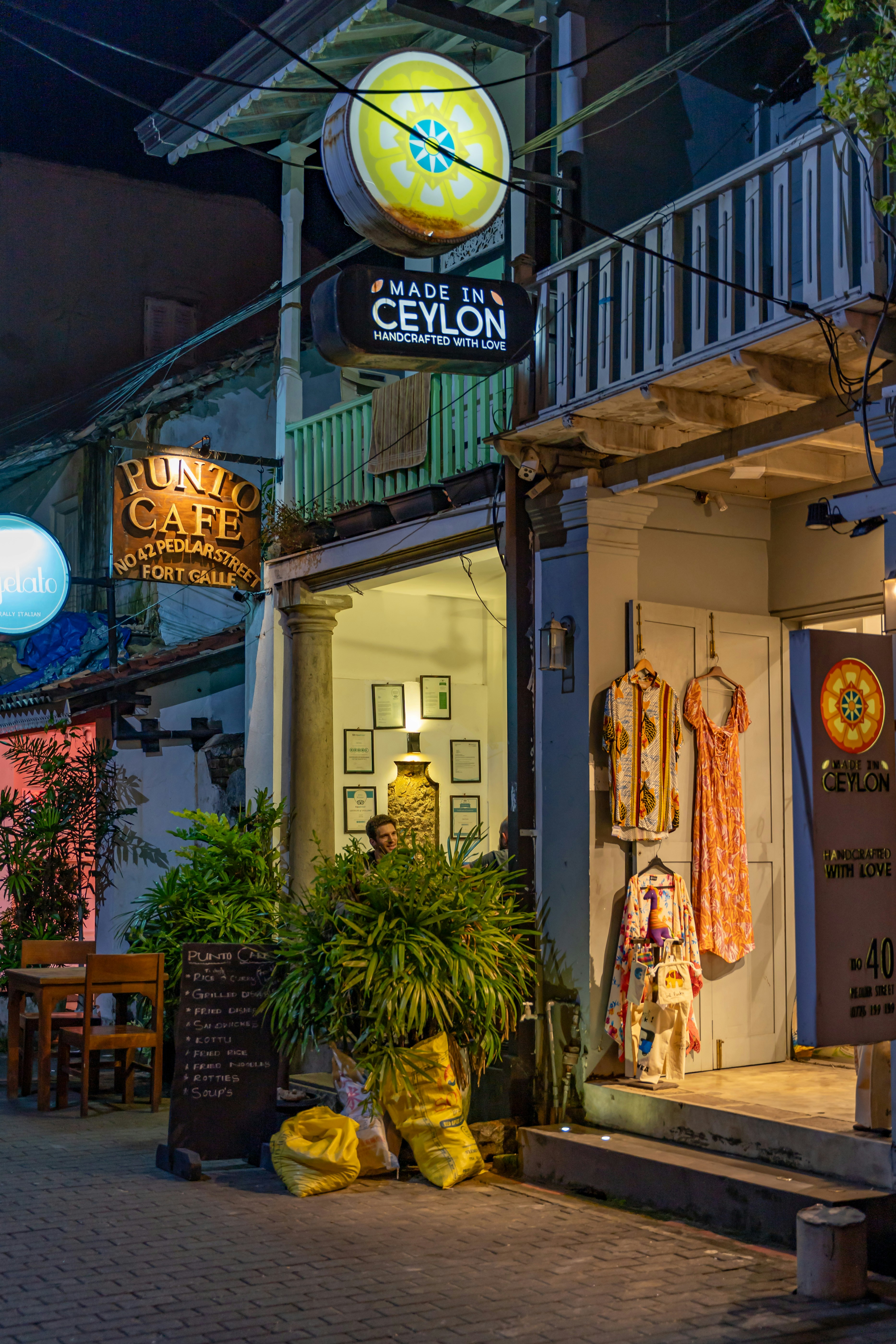 Nightmarket on Fort Galle Lane: Made in Ceylon Lights