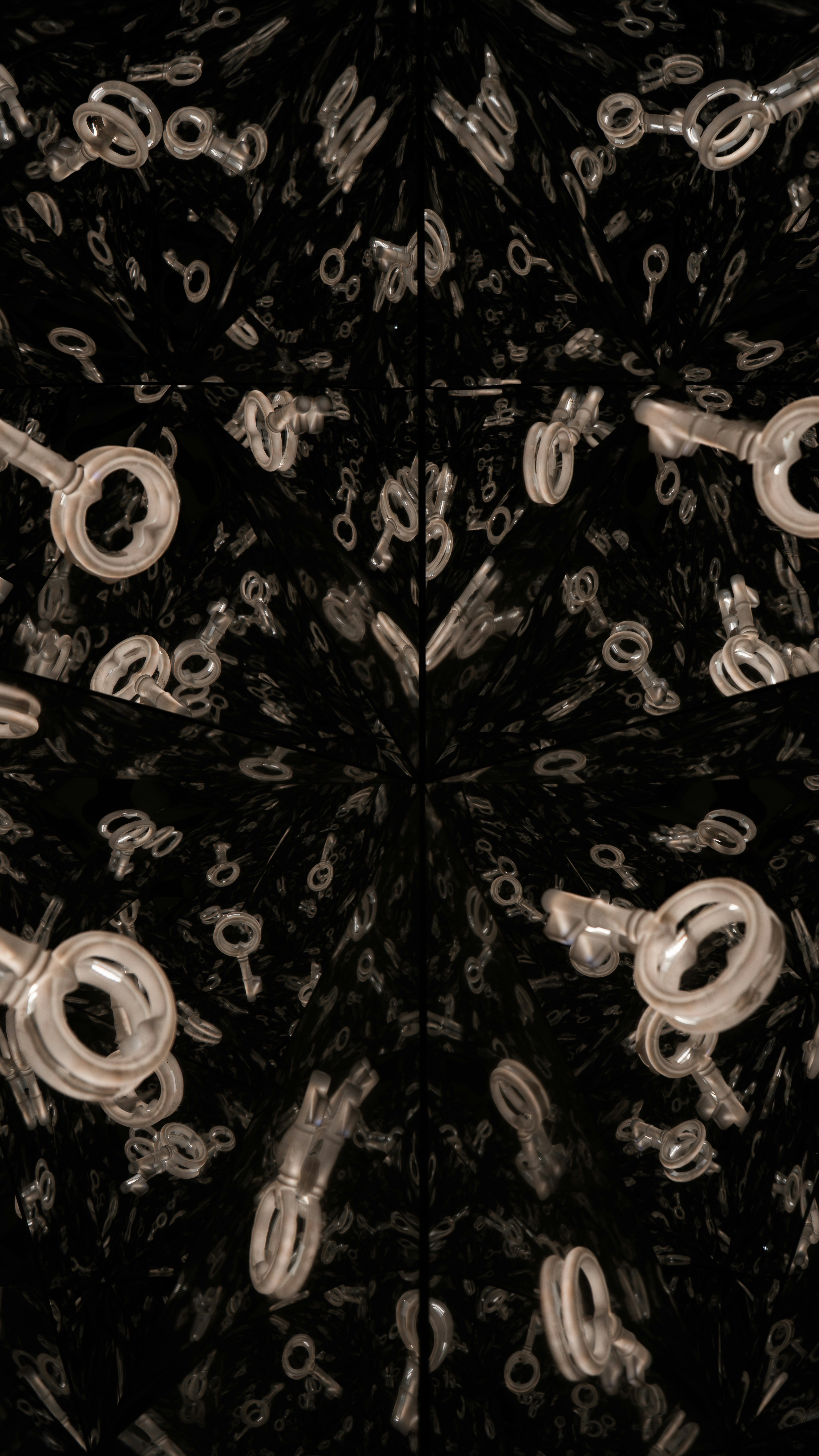 Kaleidoscopic Orbits: Circular Keys in a Dark Field
