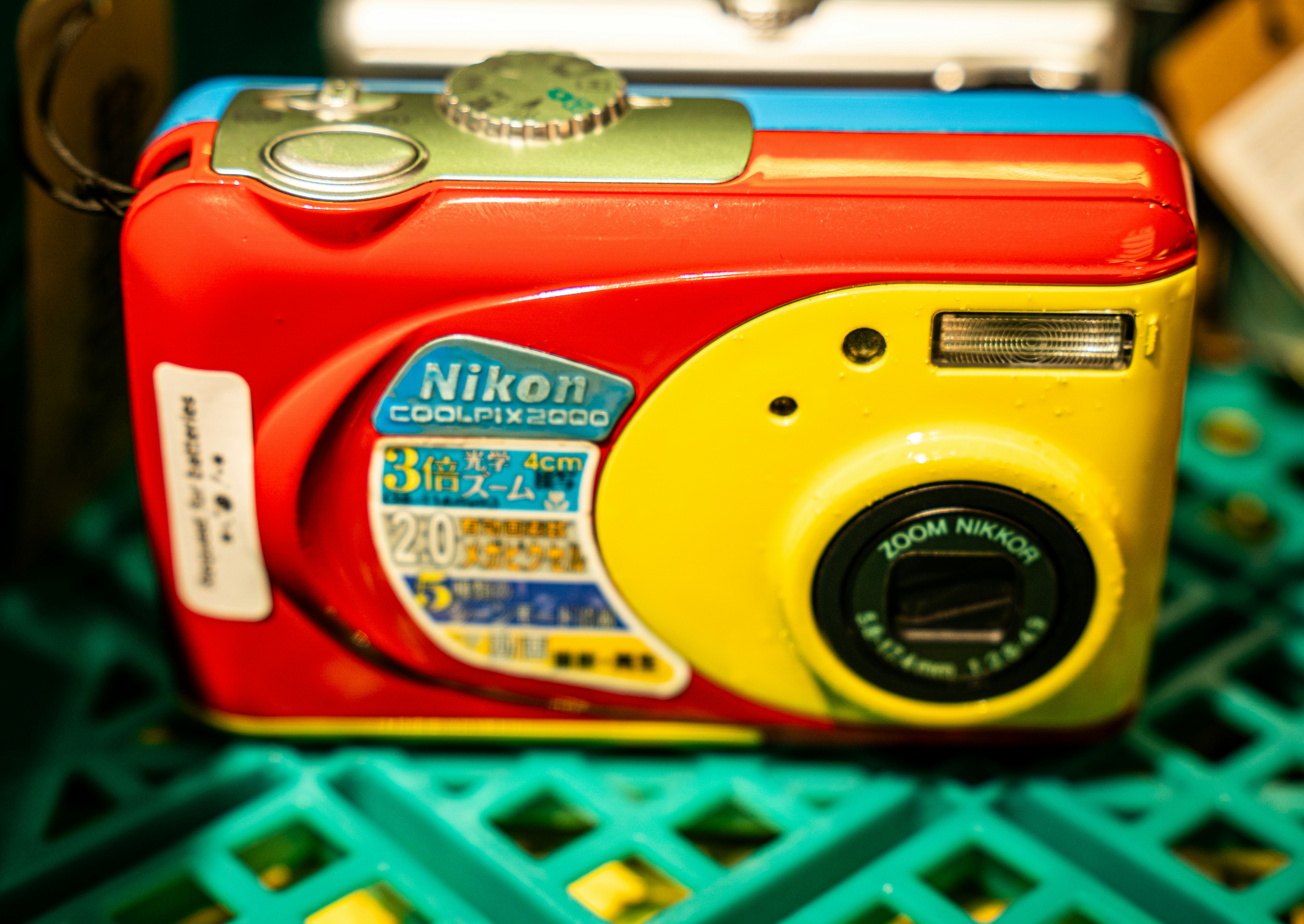 Colorful Pocket Camera with Nikon Badge as the Star