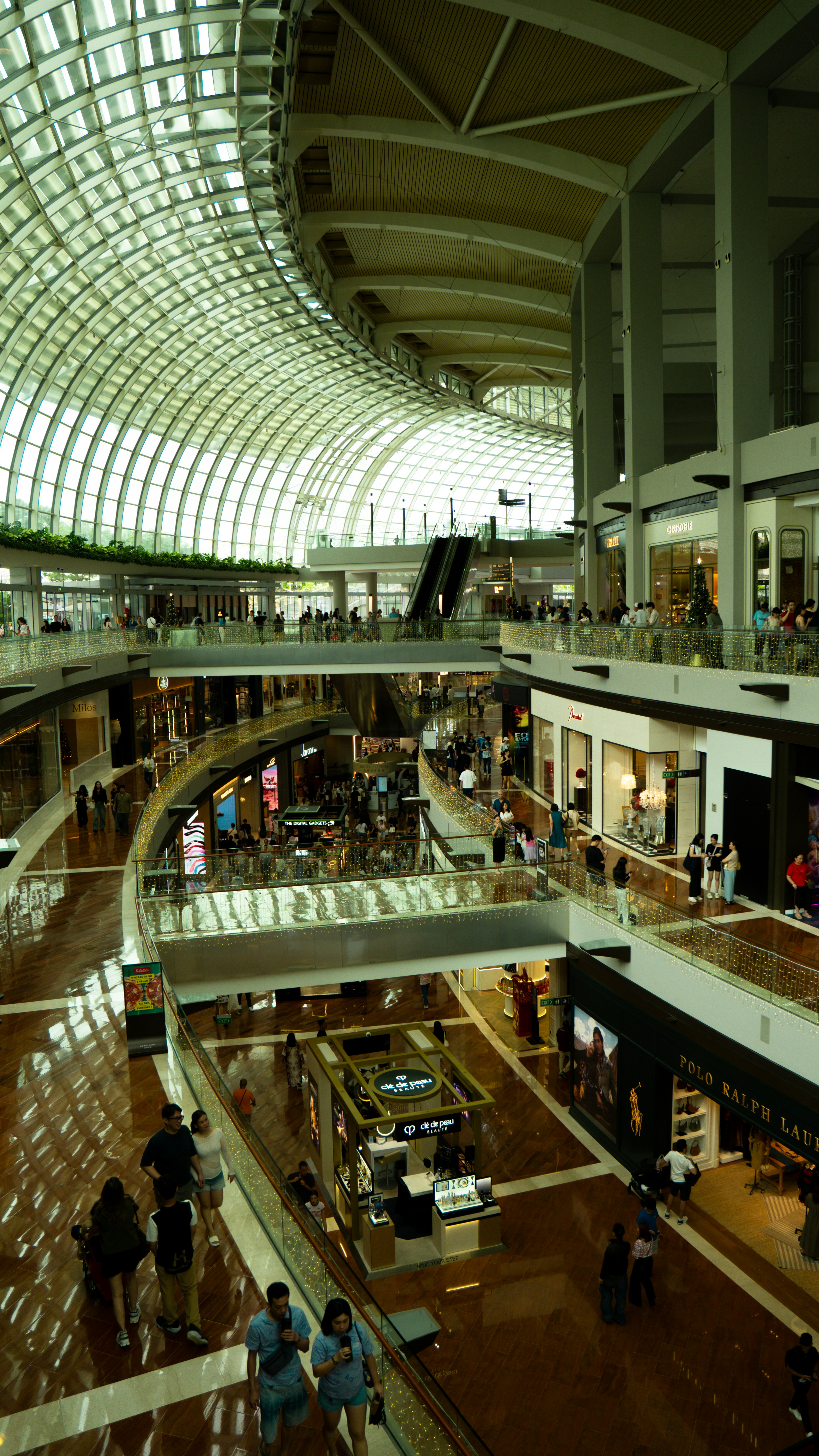 Atrium Pulse: An Endless Court of Walkways and Glass