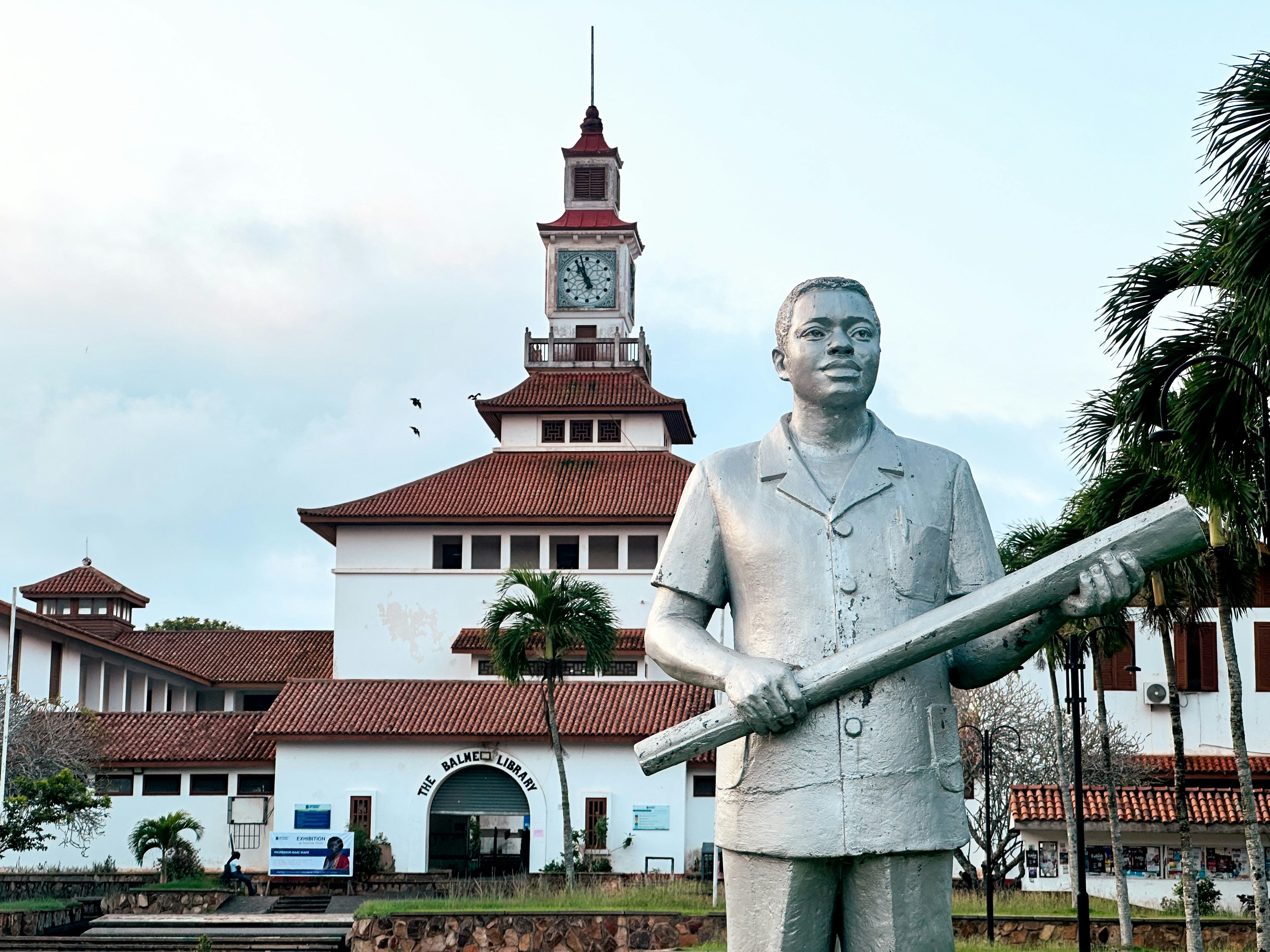 Statue of a Sailor Guarding Corregidor Clock Tower