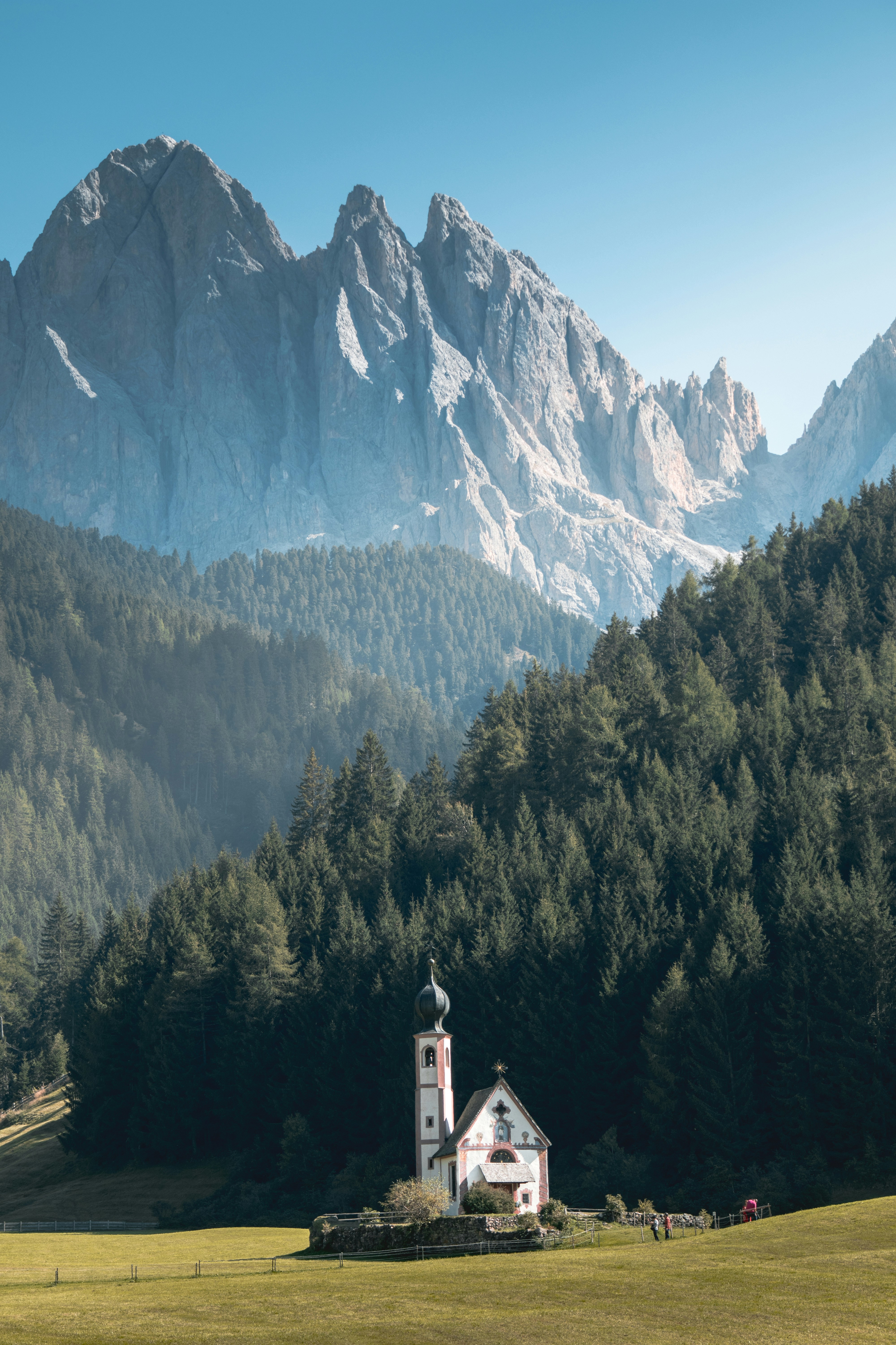 Chapel at the Edge of the Alpine Pines