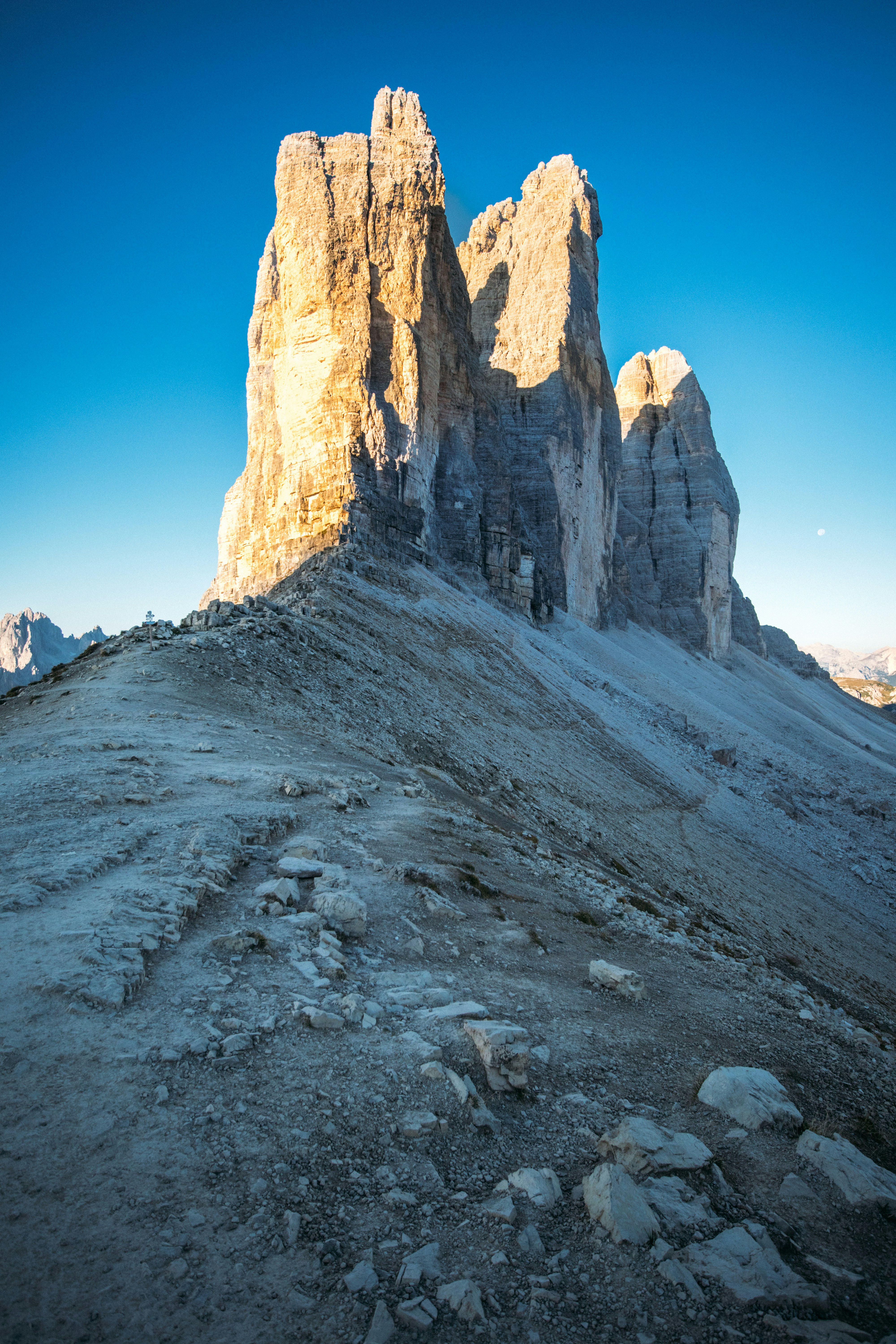 Limestone Sentinel: The Twin Pinnacles at Sunrise