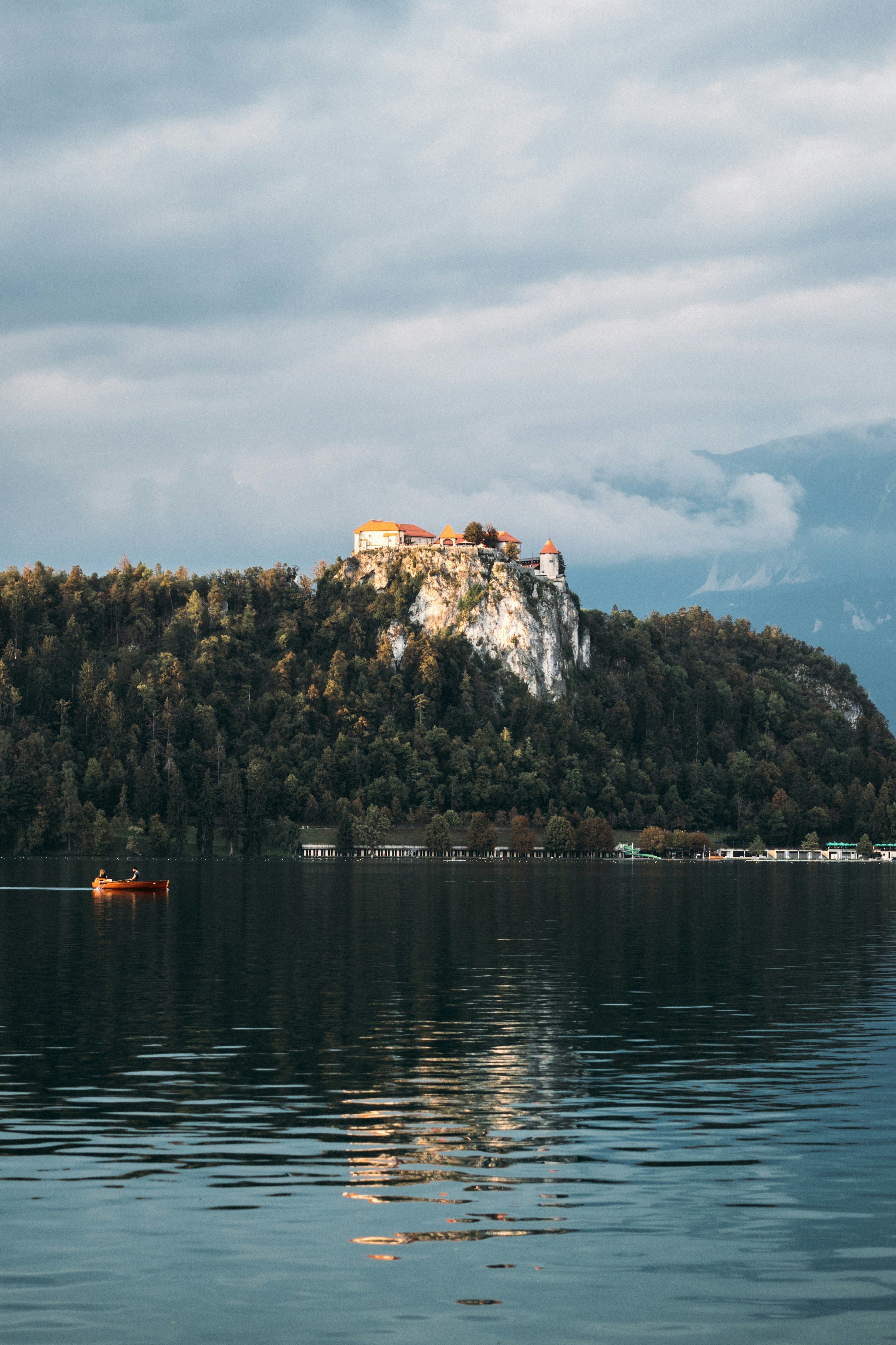 Castle on the Cliff: A Quiet Fortress Over Lake Serenity