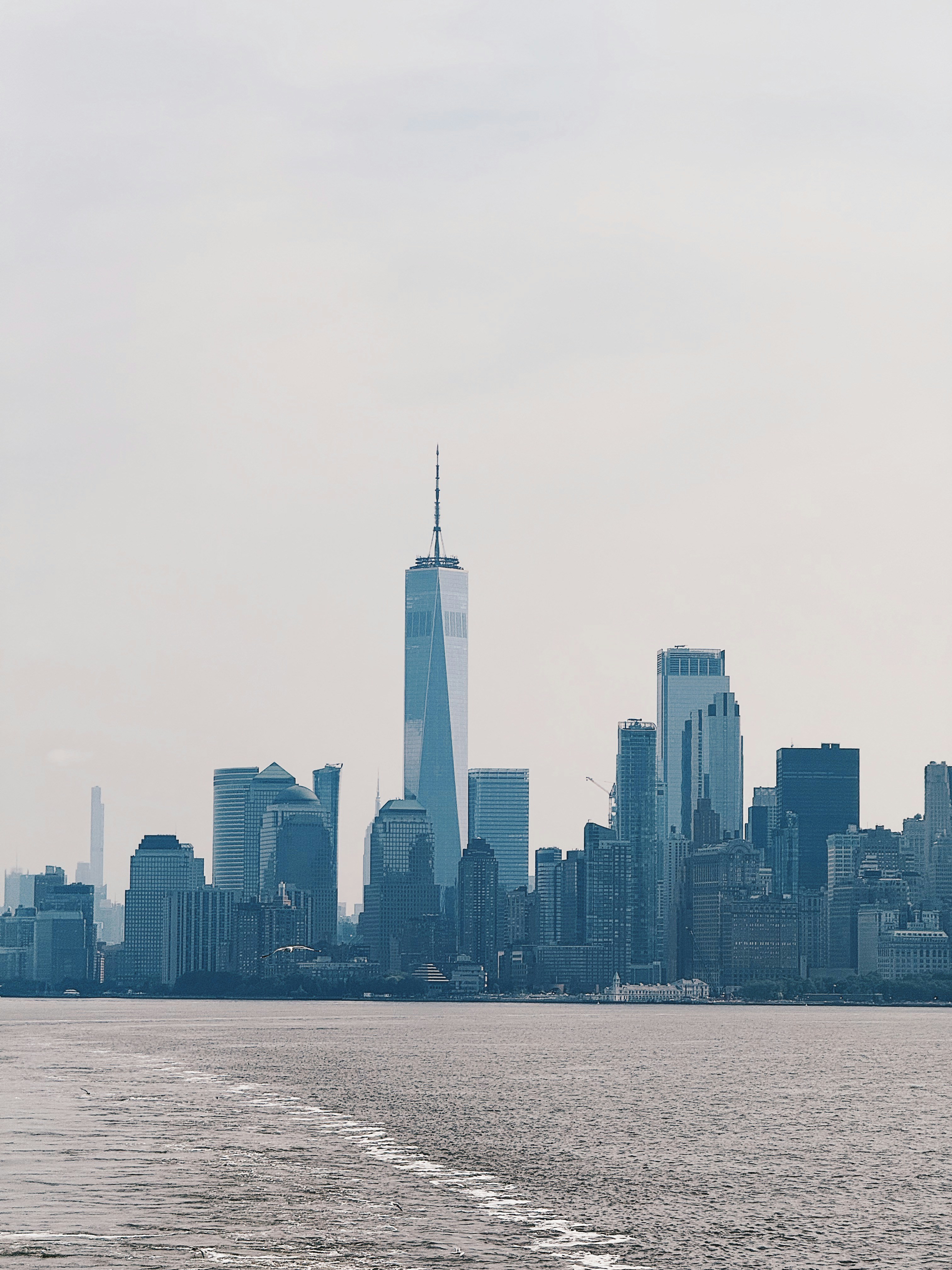 City Horizon: The Tall Spire Over the Water