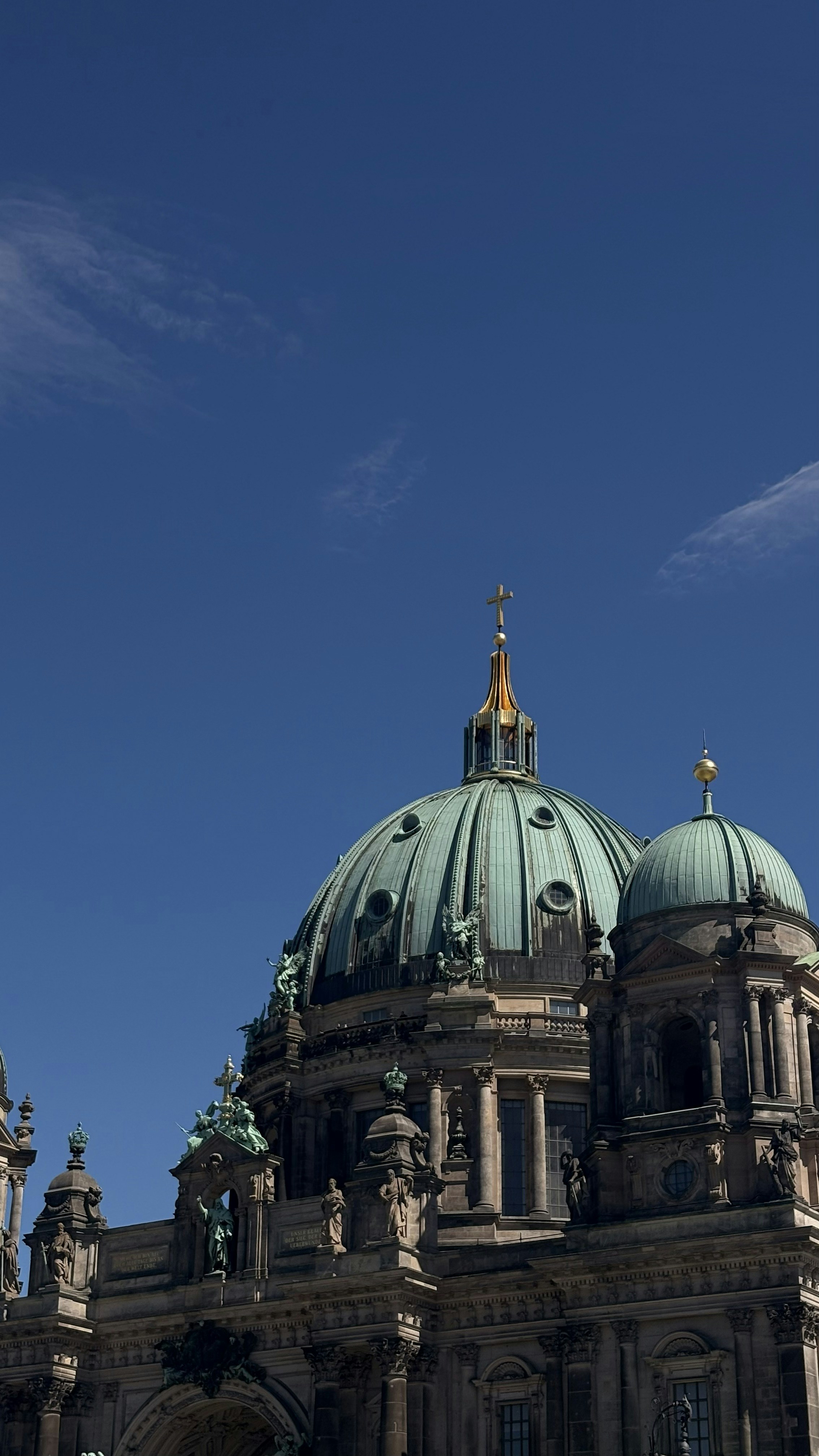 Domed Majesty: A Cathedral Crowned in Blue