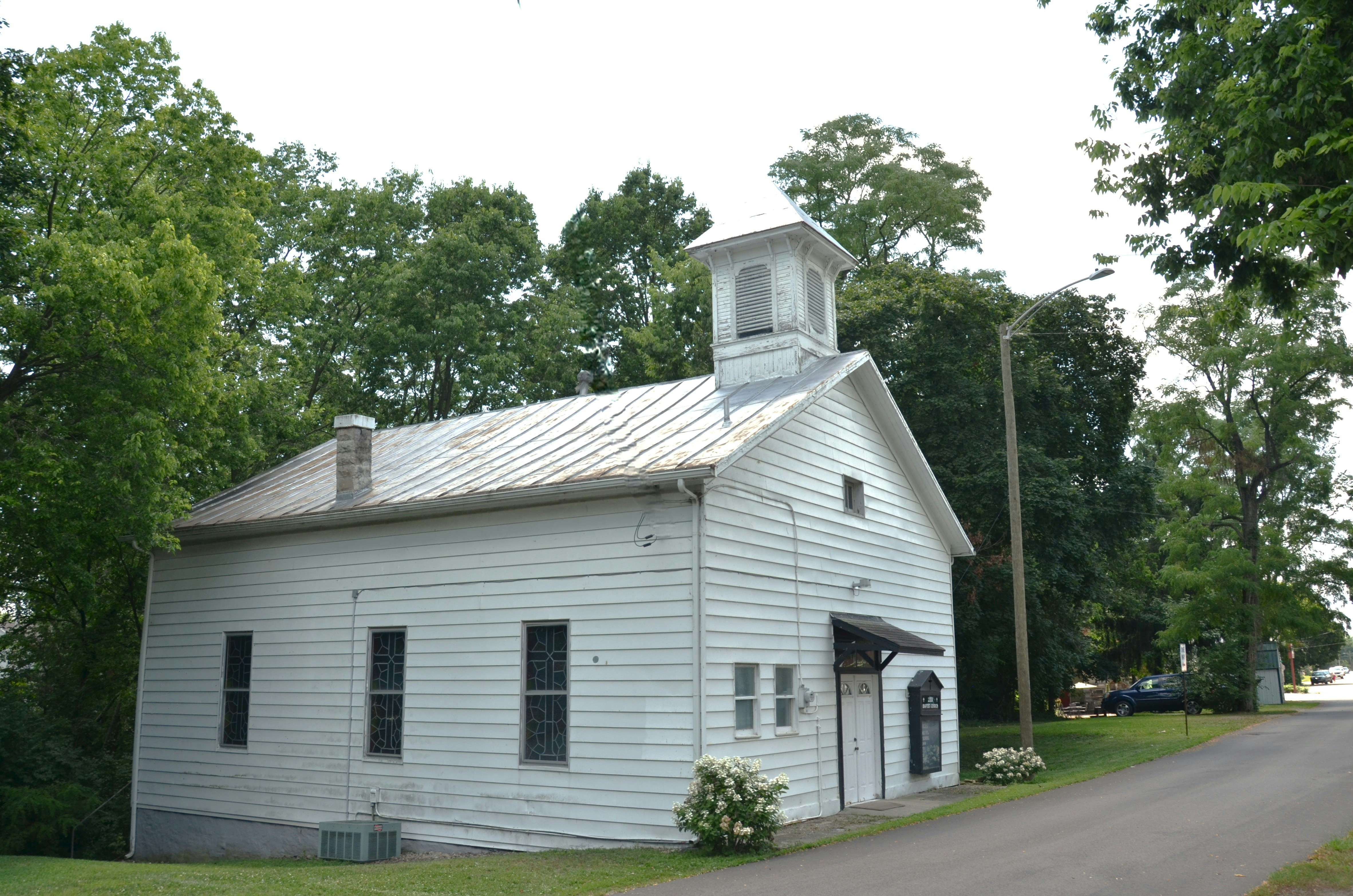 White Chapel on a Quiet Lane