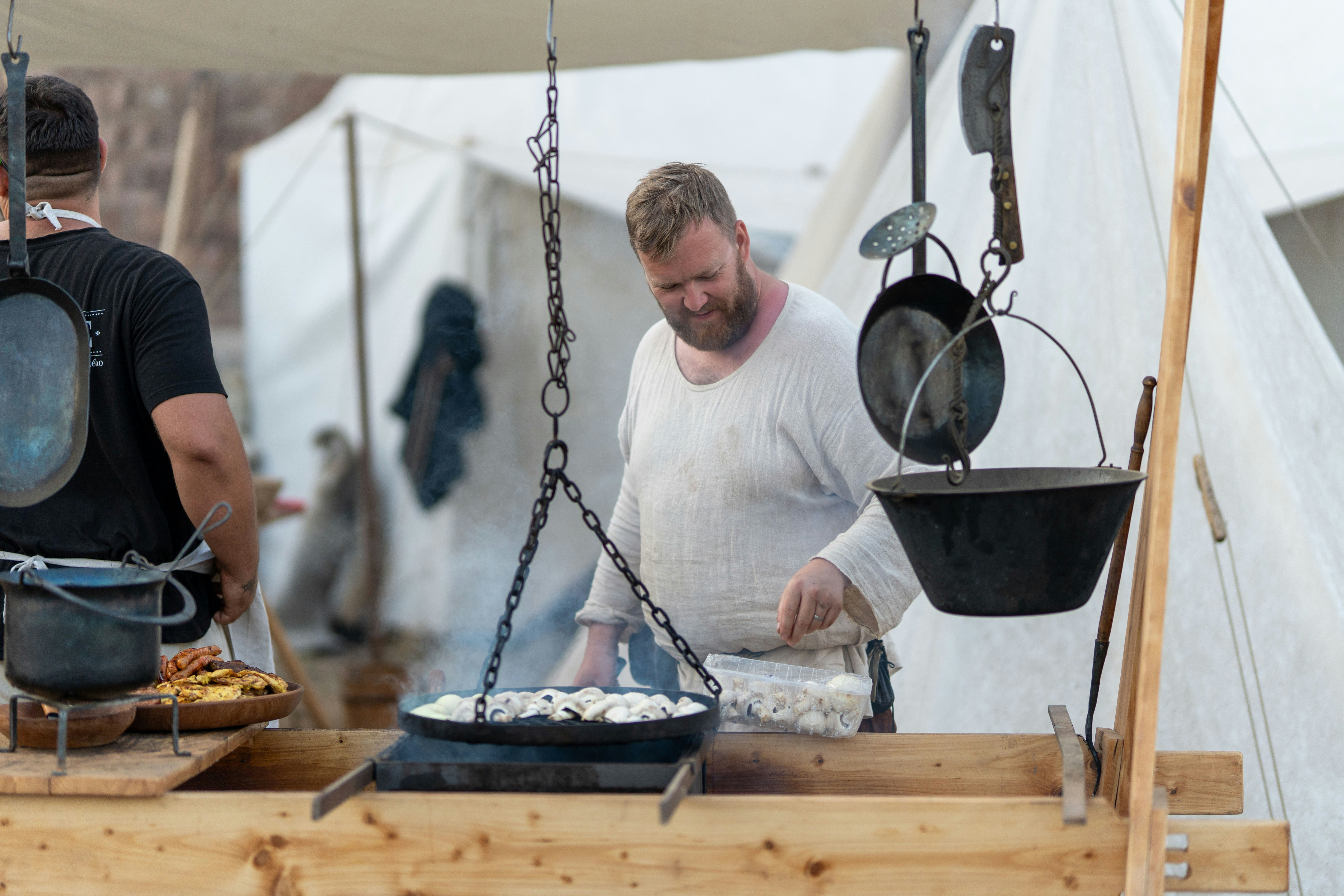 Grillmaster at the Camp Kitchen: Handling the Sizzle