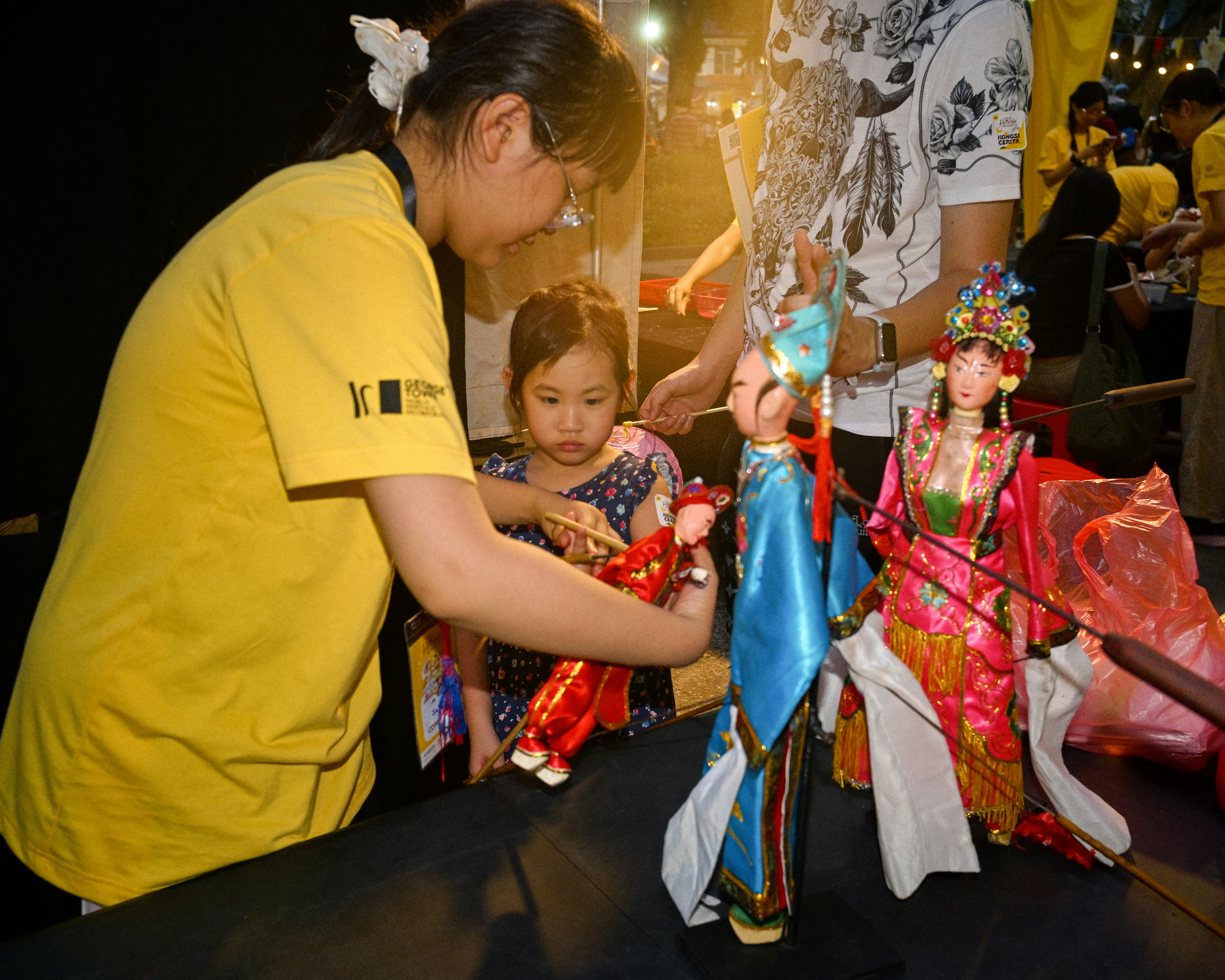 Hands at the Puppet Stall: A Girl Delves into Marionette Craft