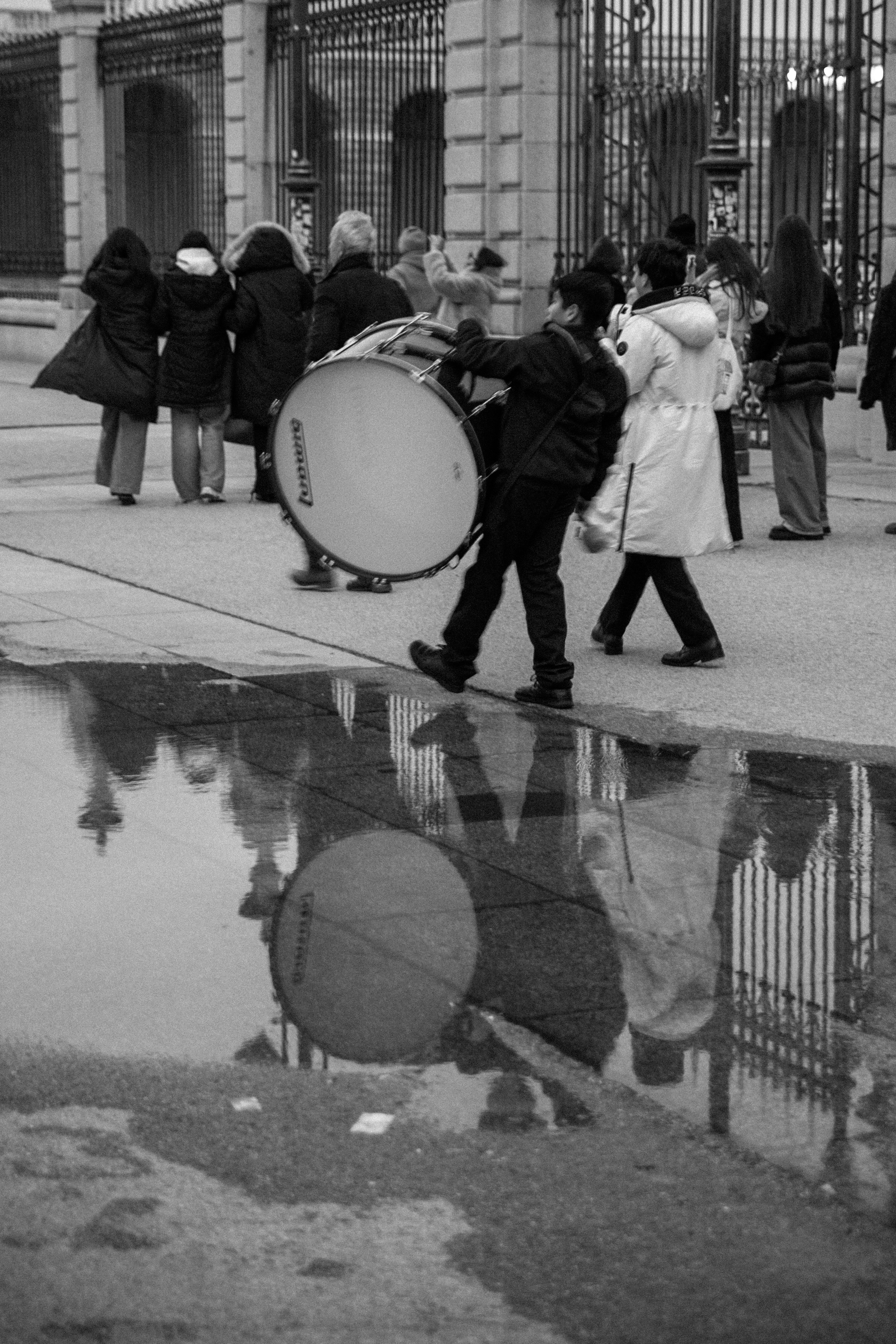 Drums in the City: A Crowd and Reflection