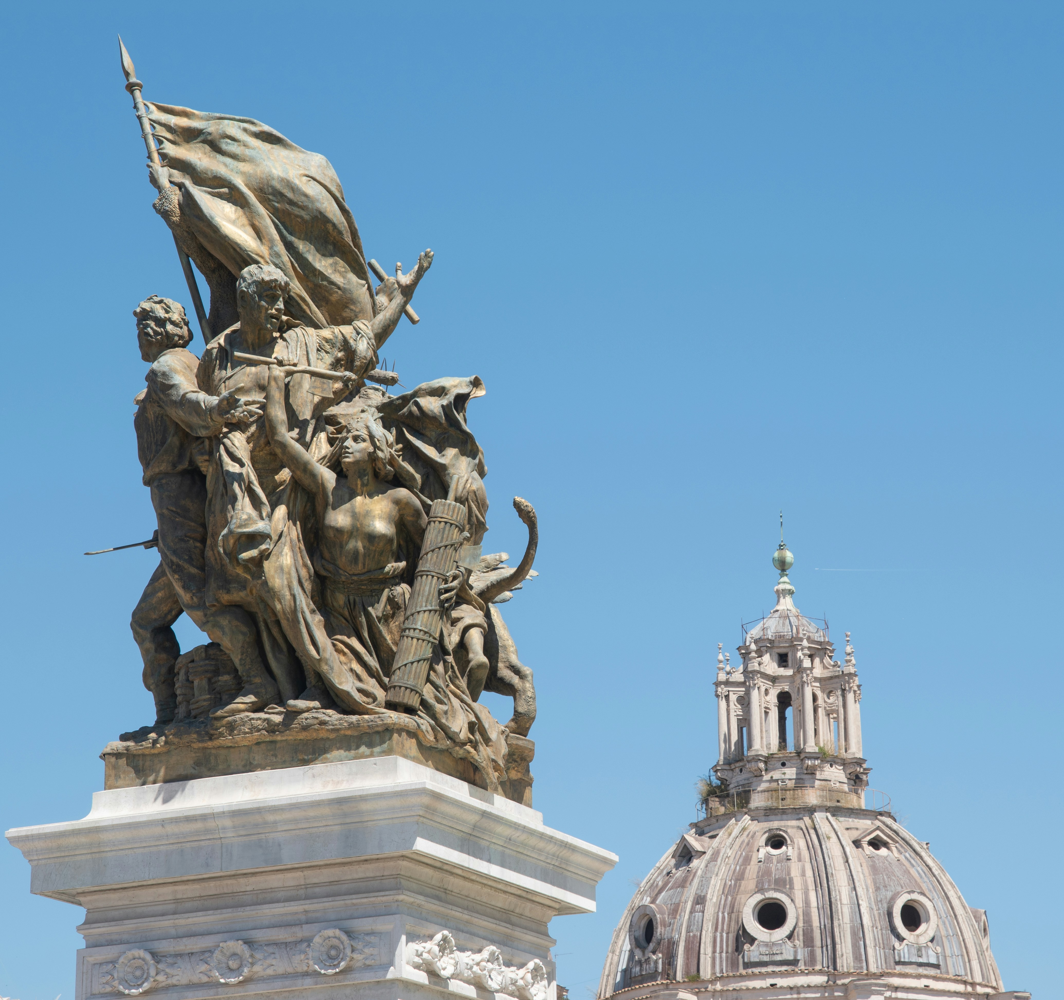 Winged Triumph Above the Dome