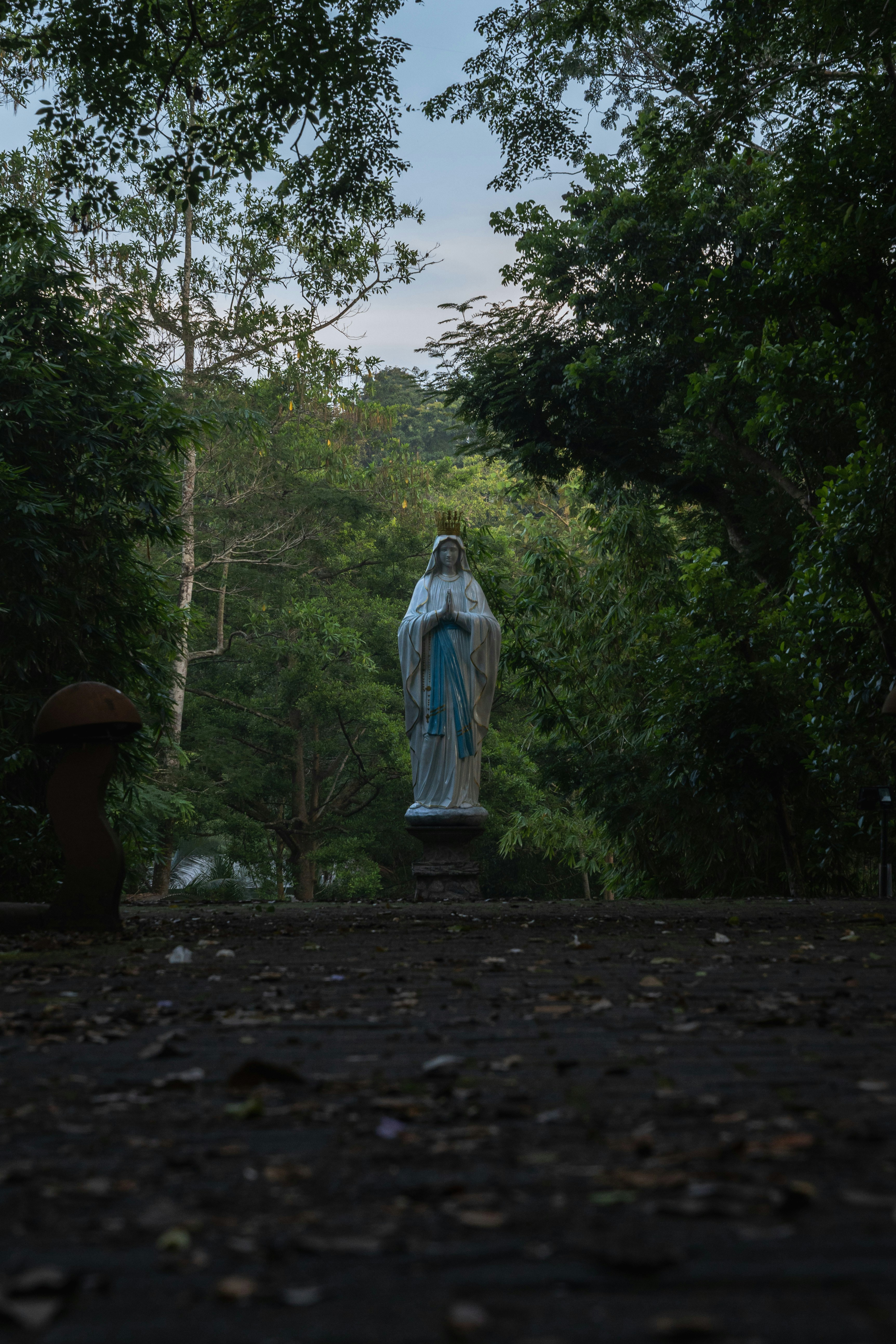 Statue in the Quiet Grove