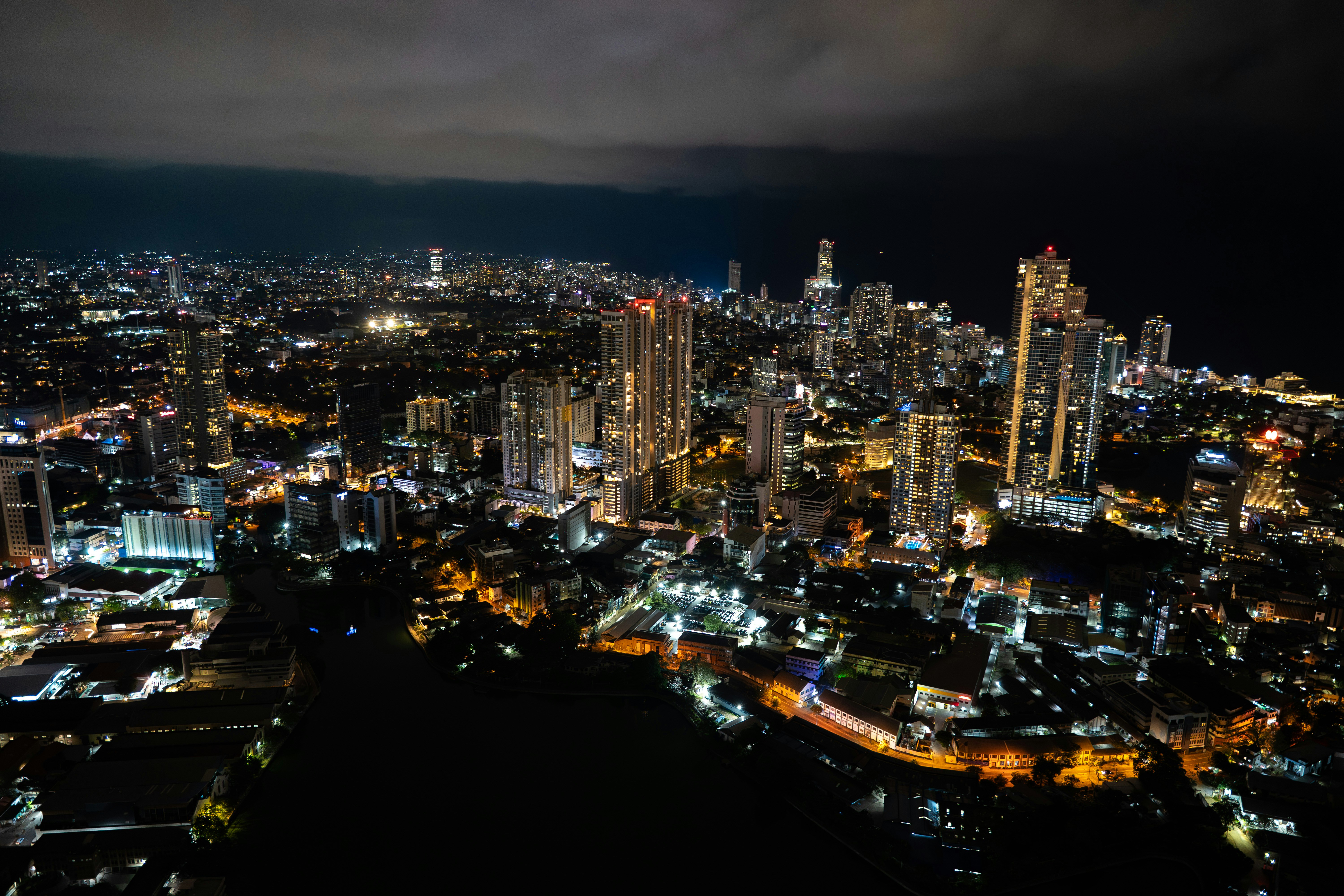 City Lights: Nightscape of a Standing Skyline